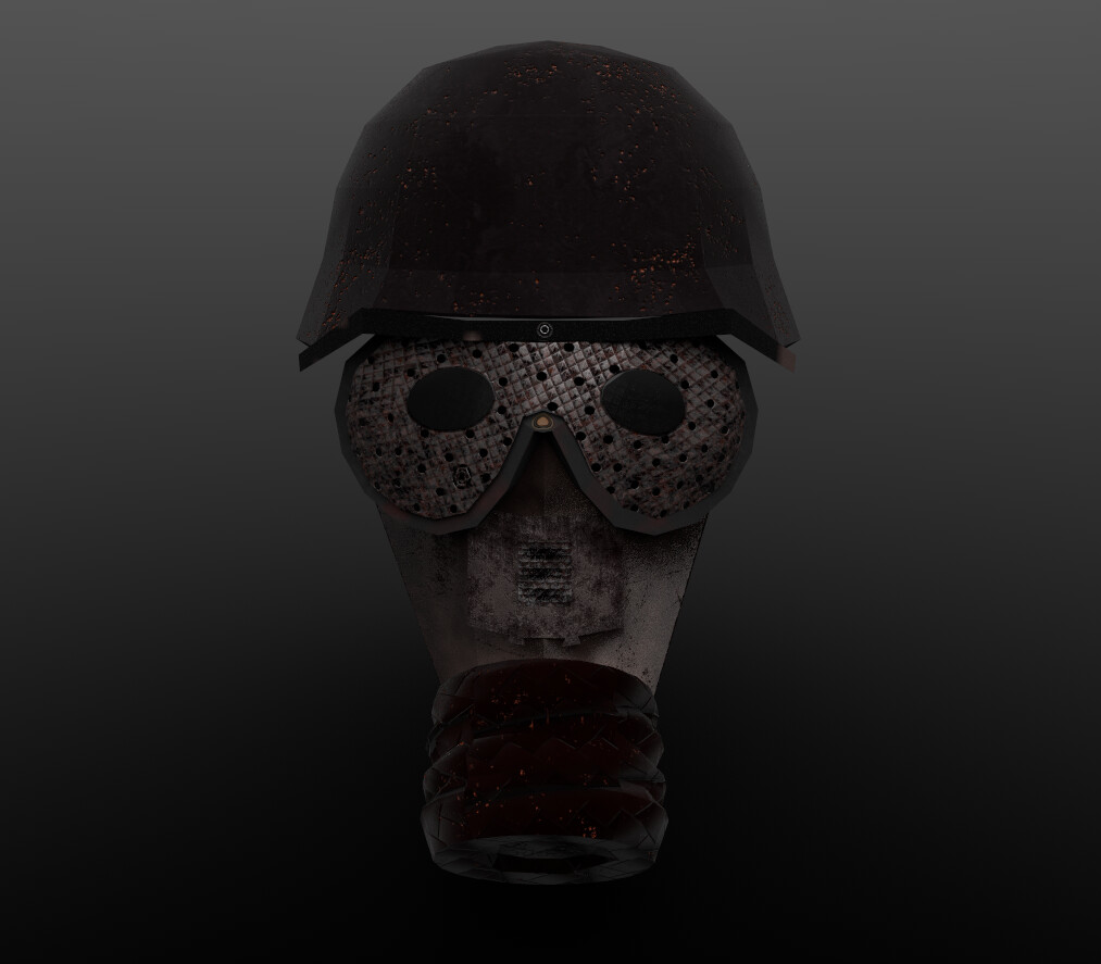 John Cyrus Tuico - Post Apocalyptic German Helmet