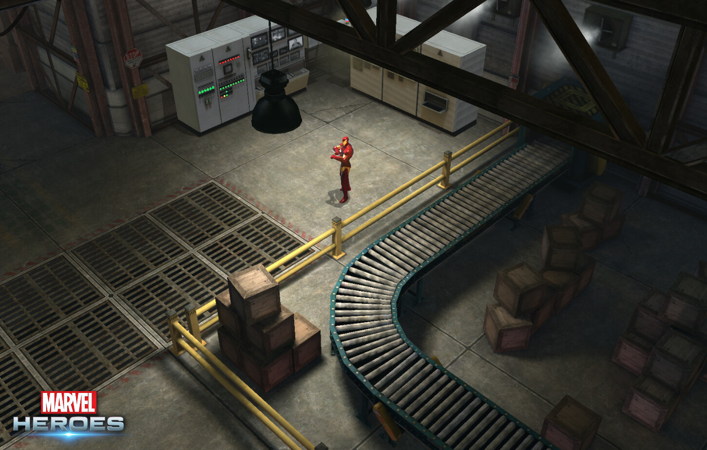 Nick Lee - Marvel Heroes - Robot Factory & Industrial Factory Zone