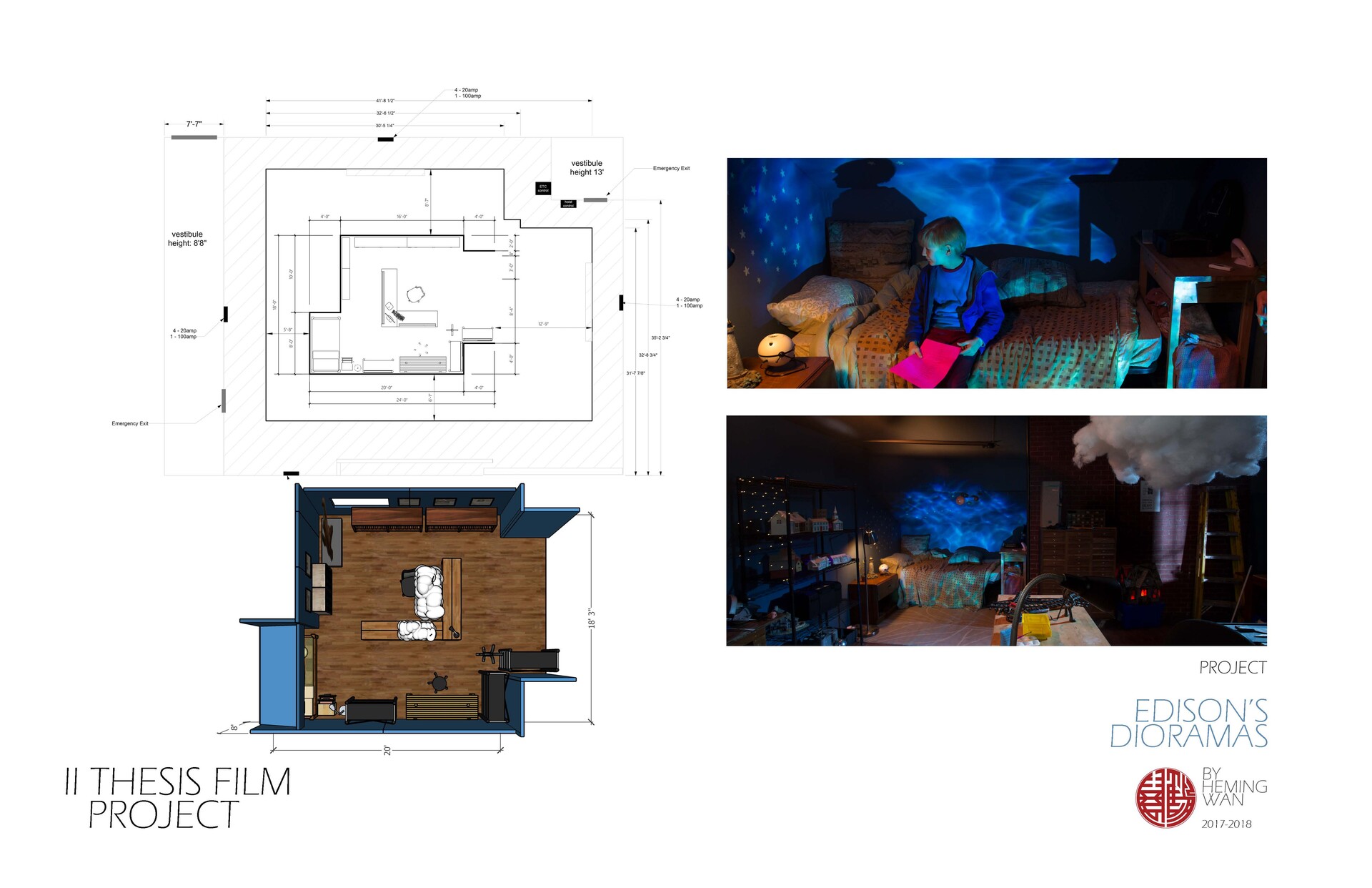 Heming wan - Short film design