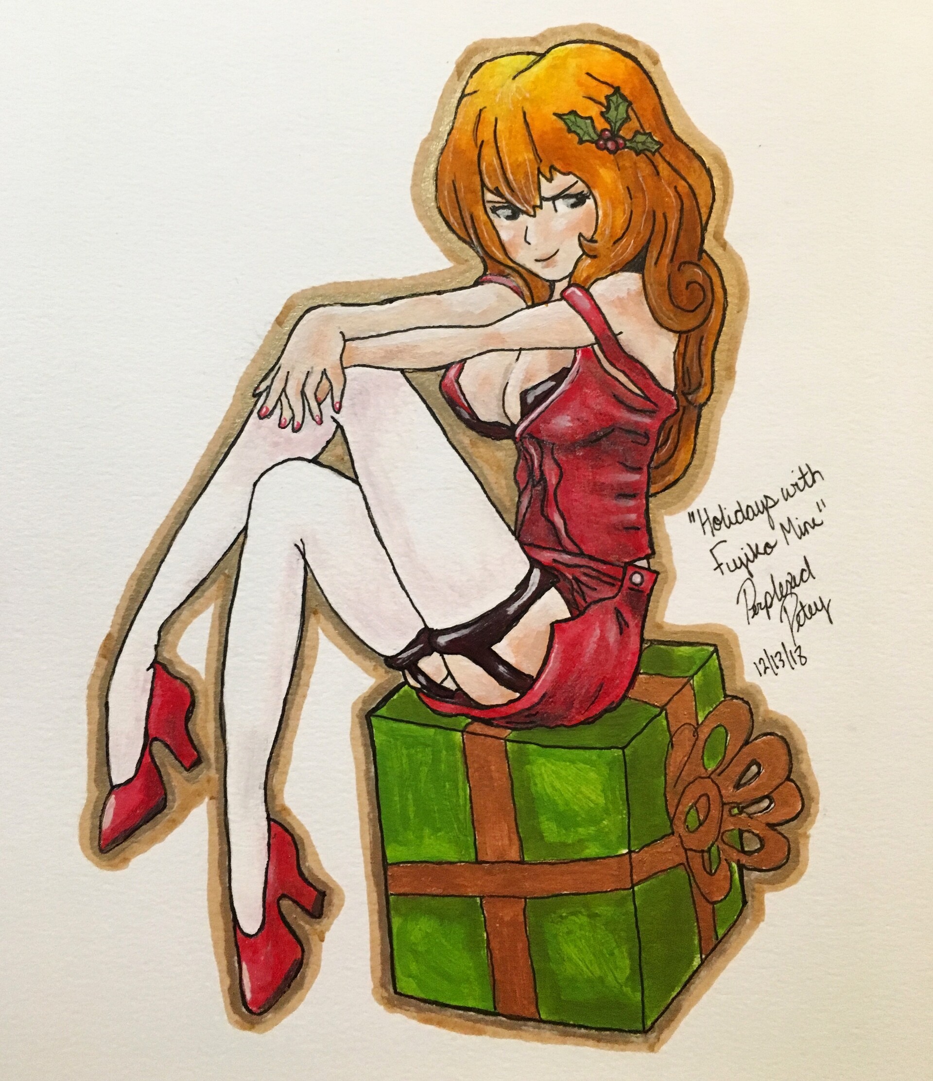 ArtStation - Holidays with Fujiko Mine