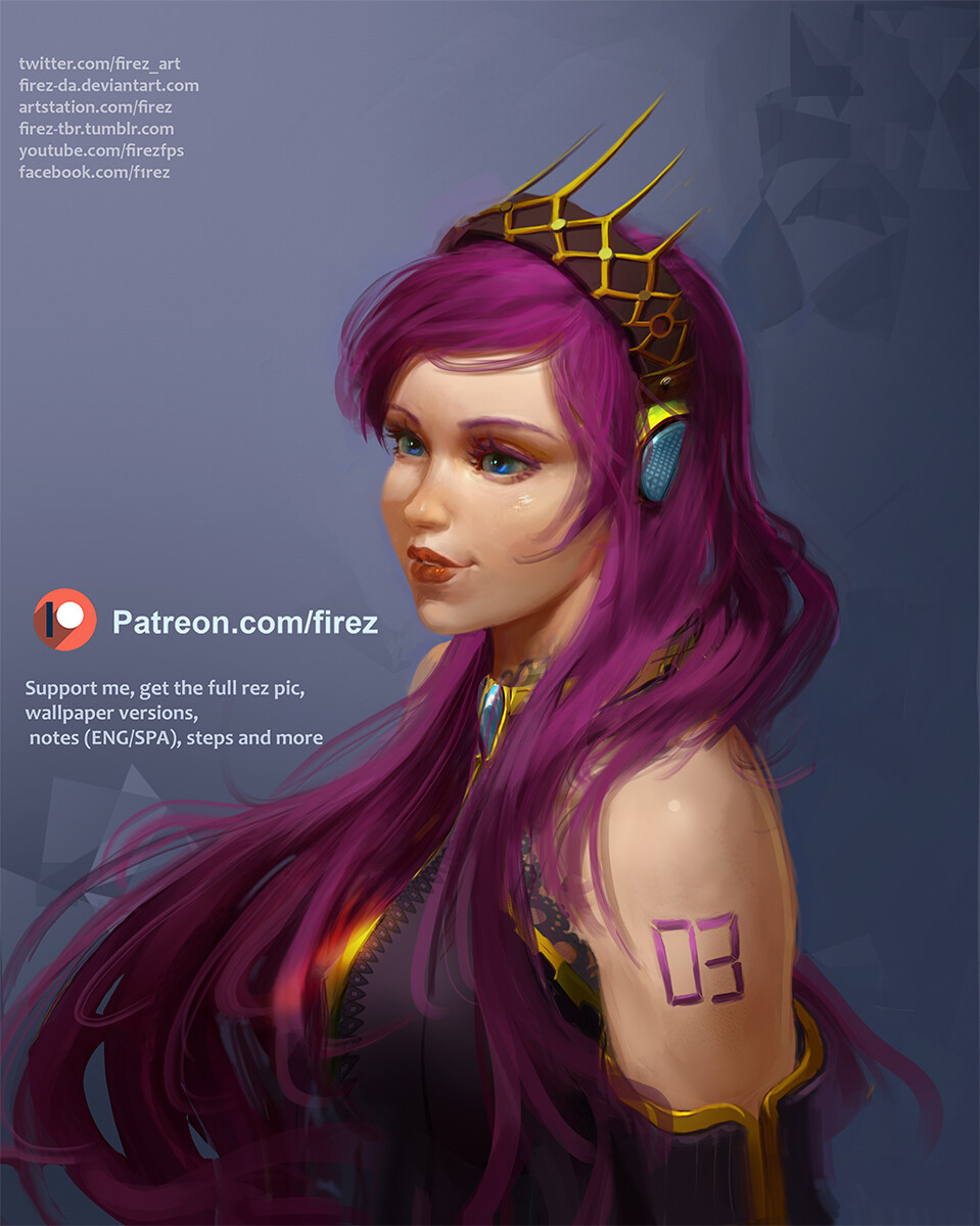 ArtStation - Luka portrait