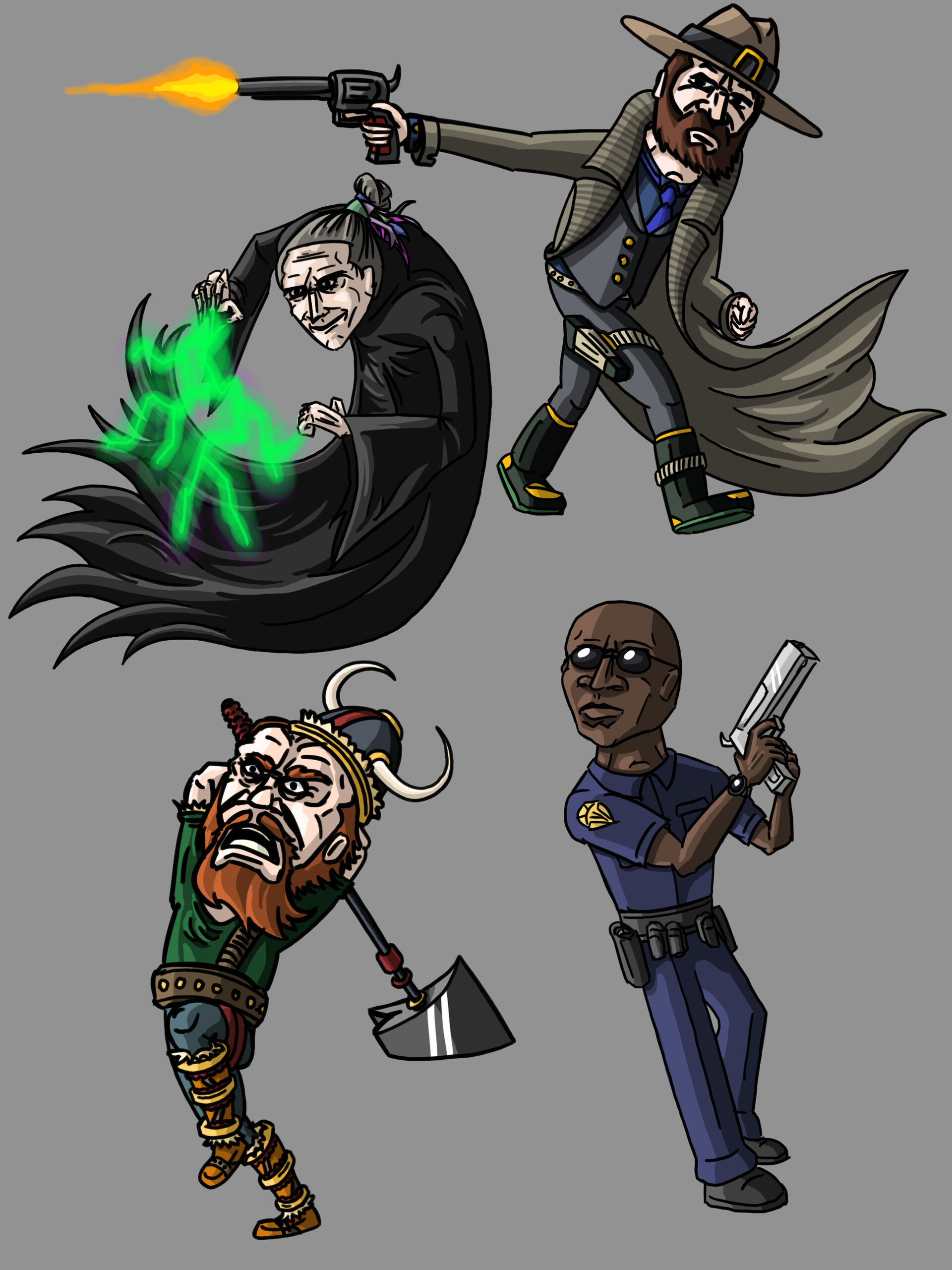 ArtStation - Random Character Drawings