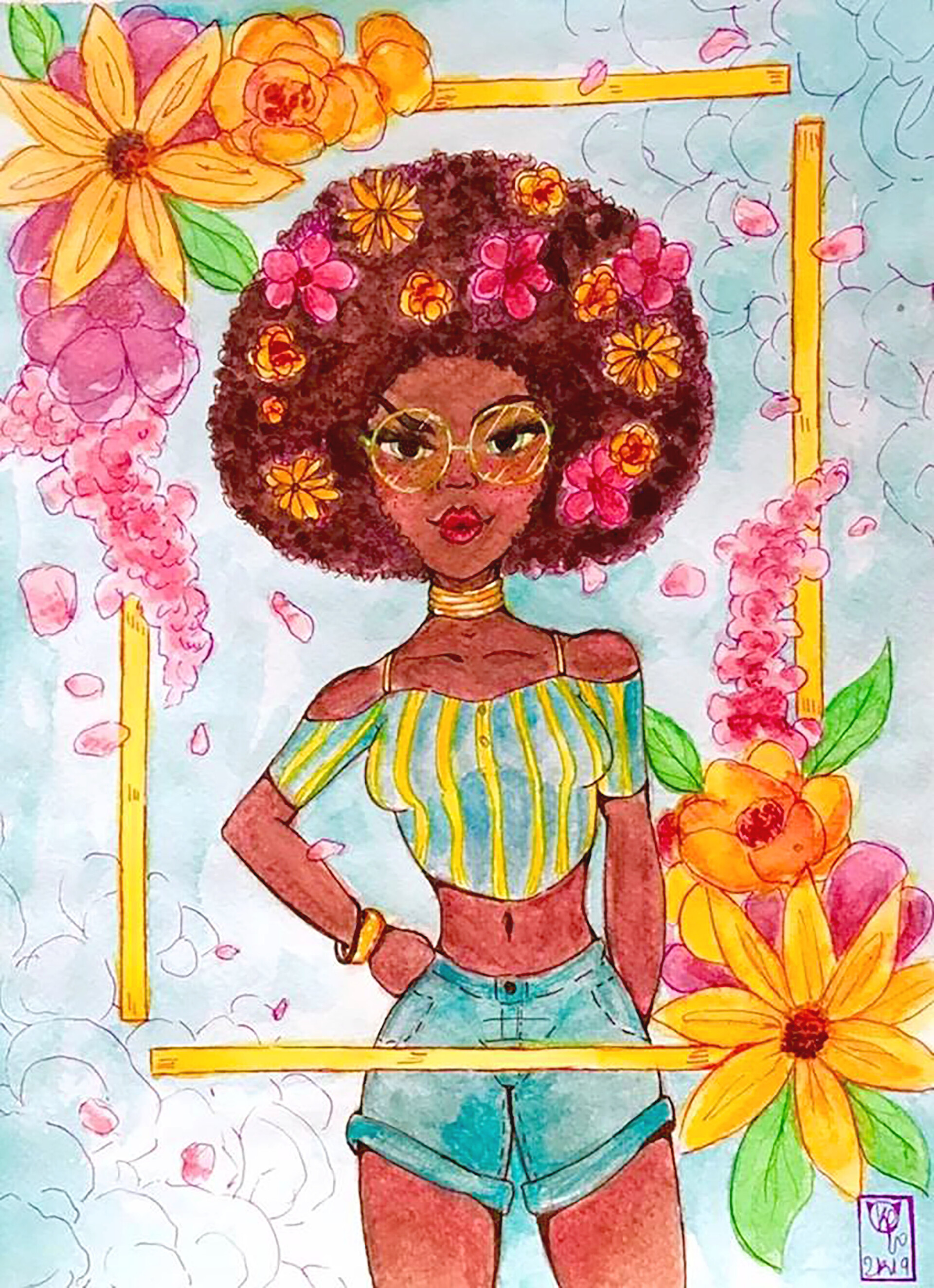 ArtStation - Flower Power