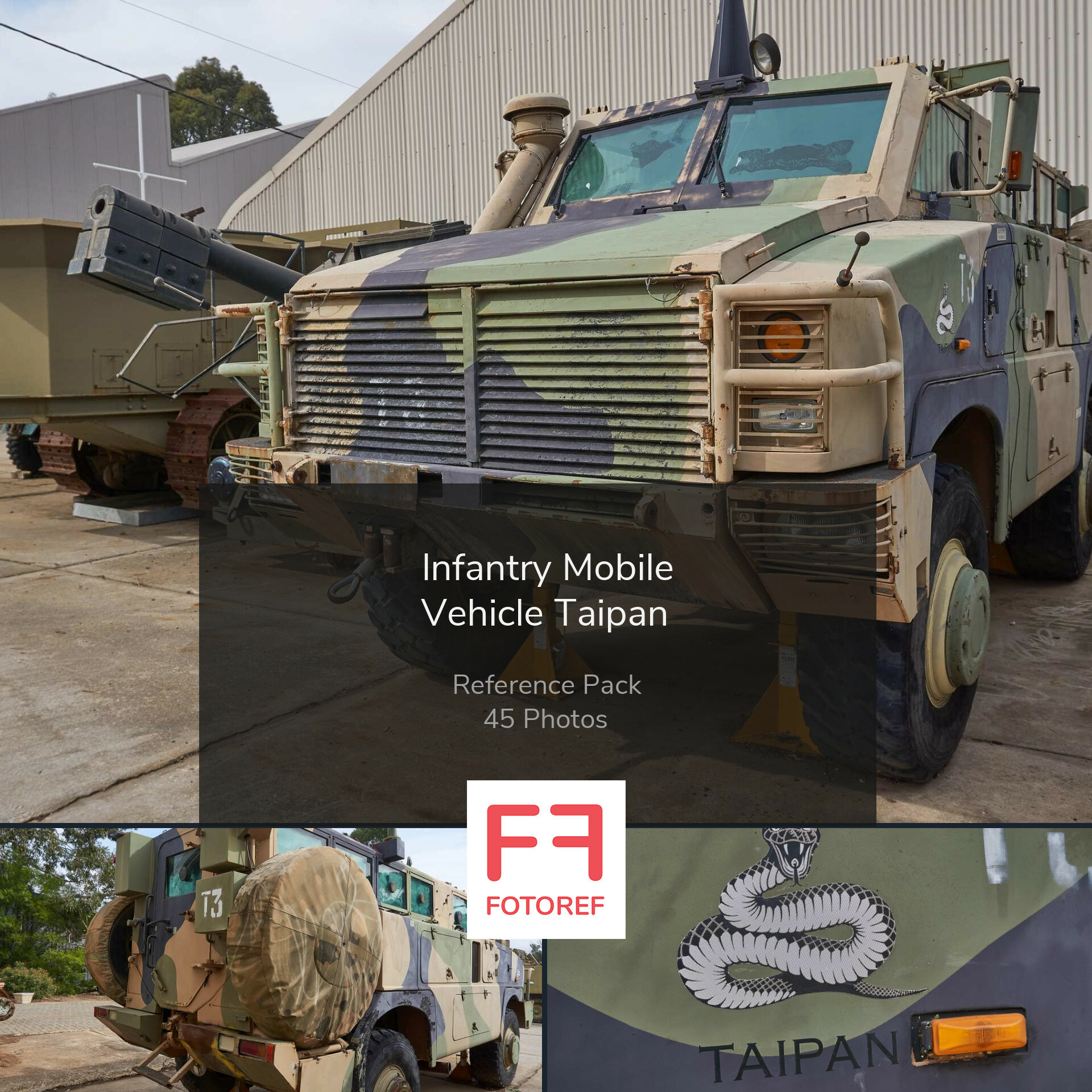 FOTOREF.COM Photo Packs - 45 photos of Infantry Mobile Vehicle Taipan