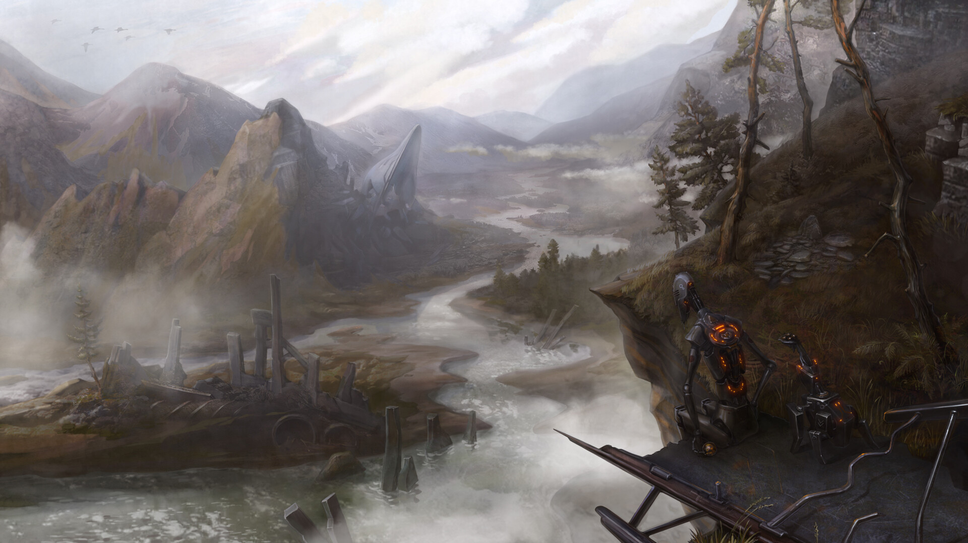 ArtStation - Alien planet...