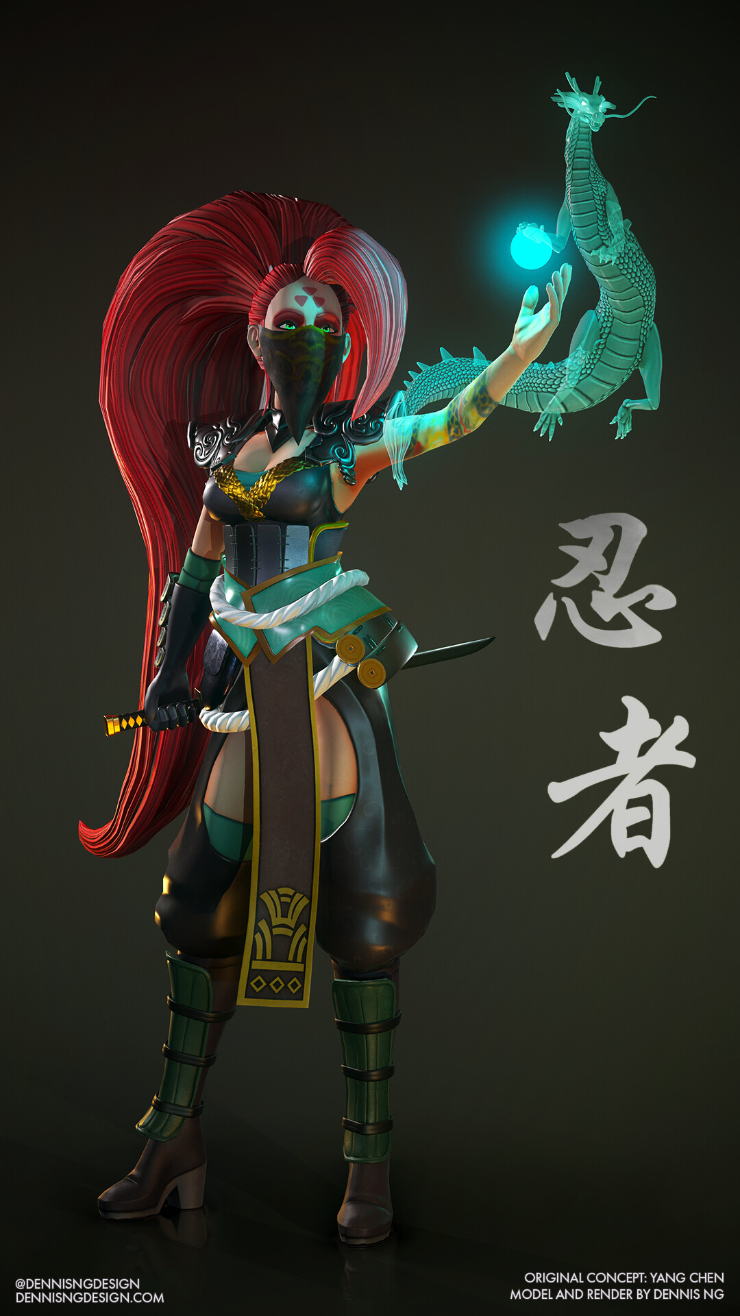 Dennis Ng - Feudal Japan Ninja (Real Time)