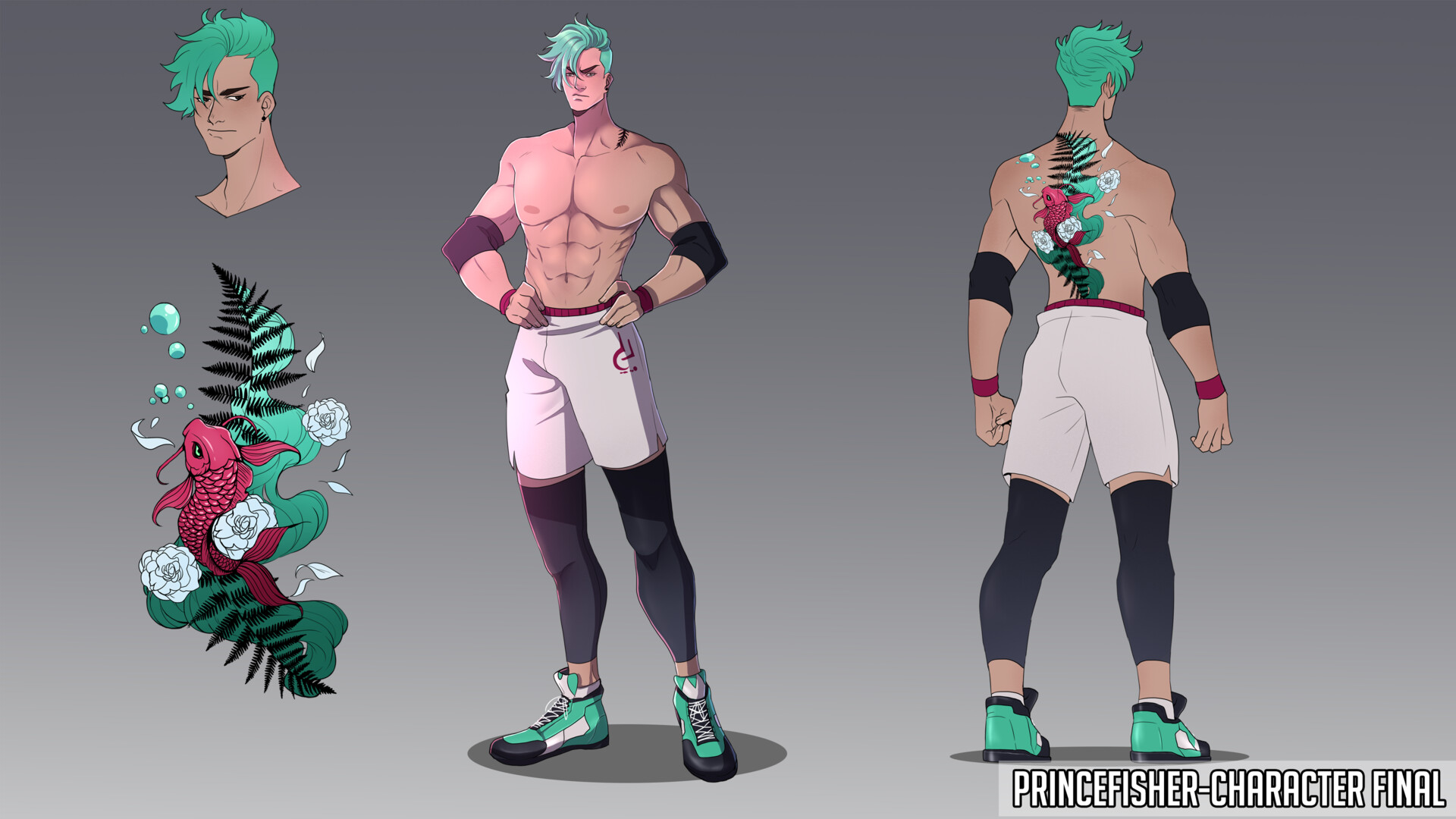 ArtStation - Wrestler - Character Design