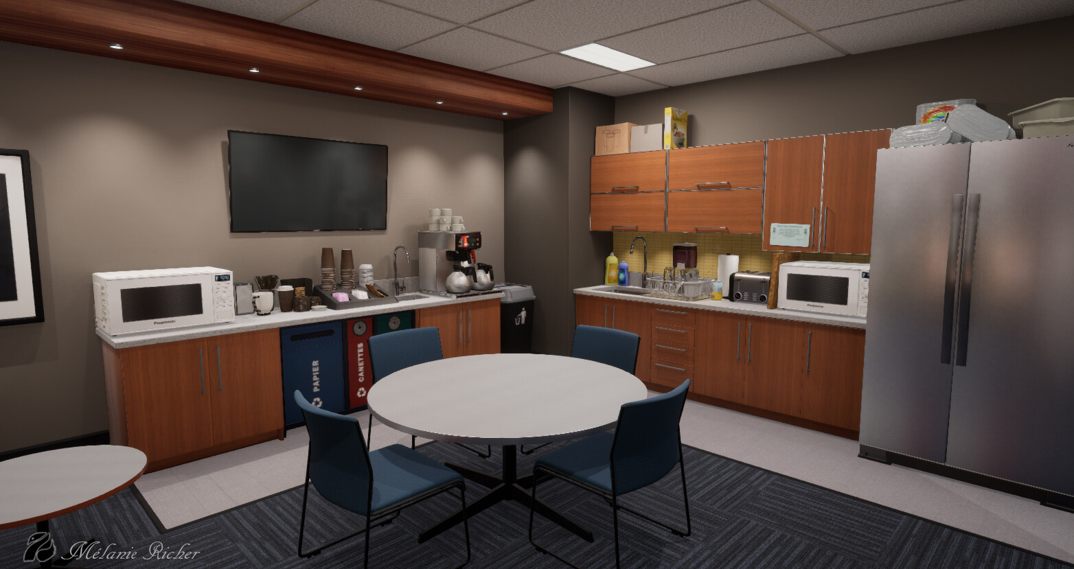 Mélanie Richer - Ici Laflaque Lighting environments/Level Art/Texturing