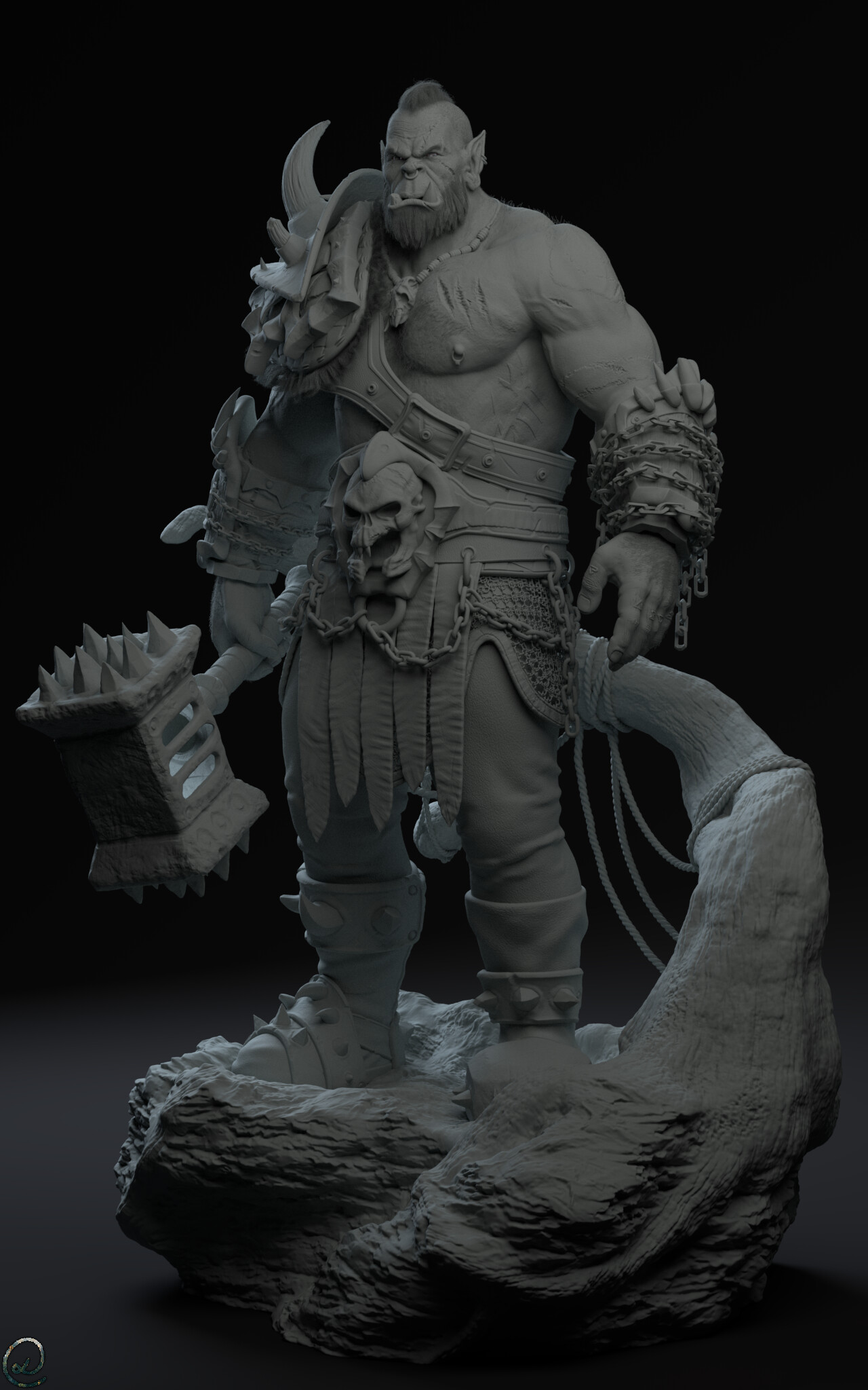 Daniela-Florina Moldoveanu - Orc Warrior