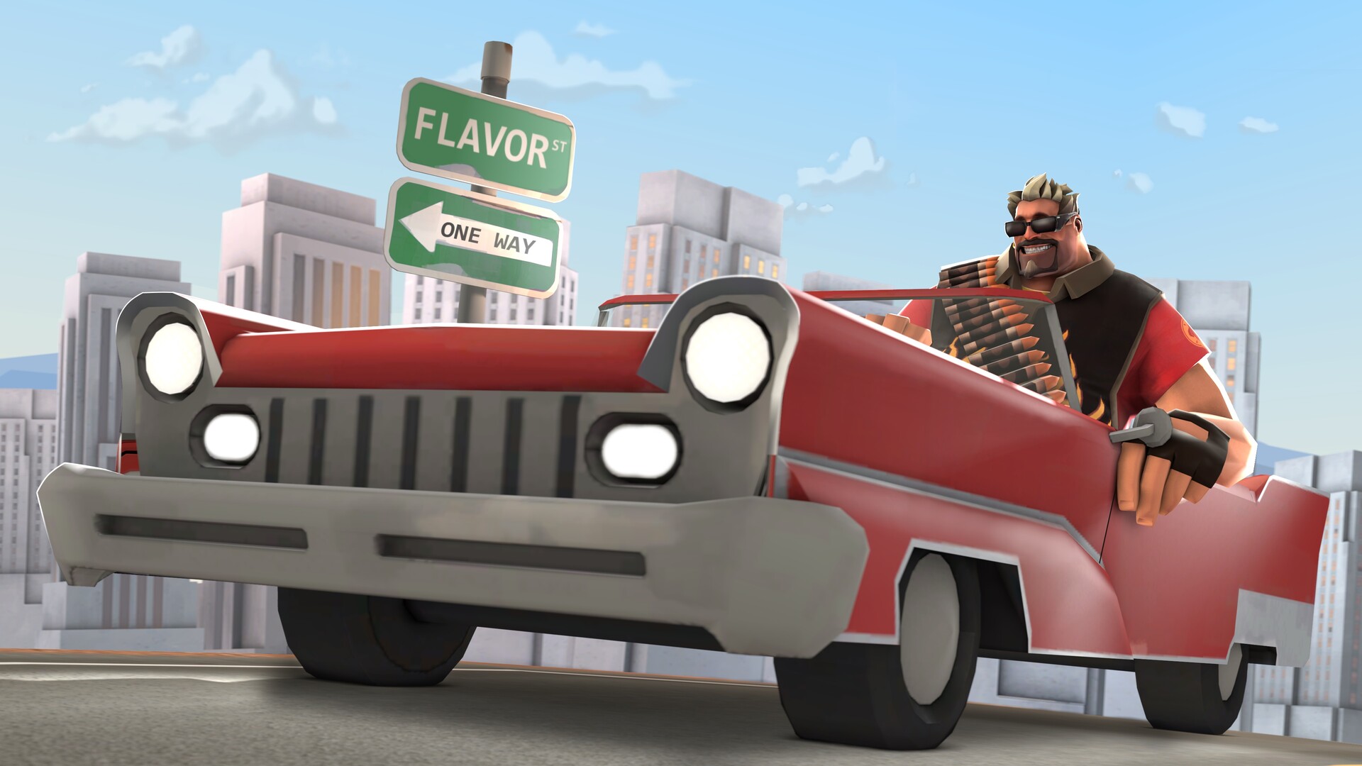 Liam Moffitt - The Drive-in Diner Diver (TF2 Cosmetic Set)