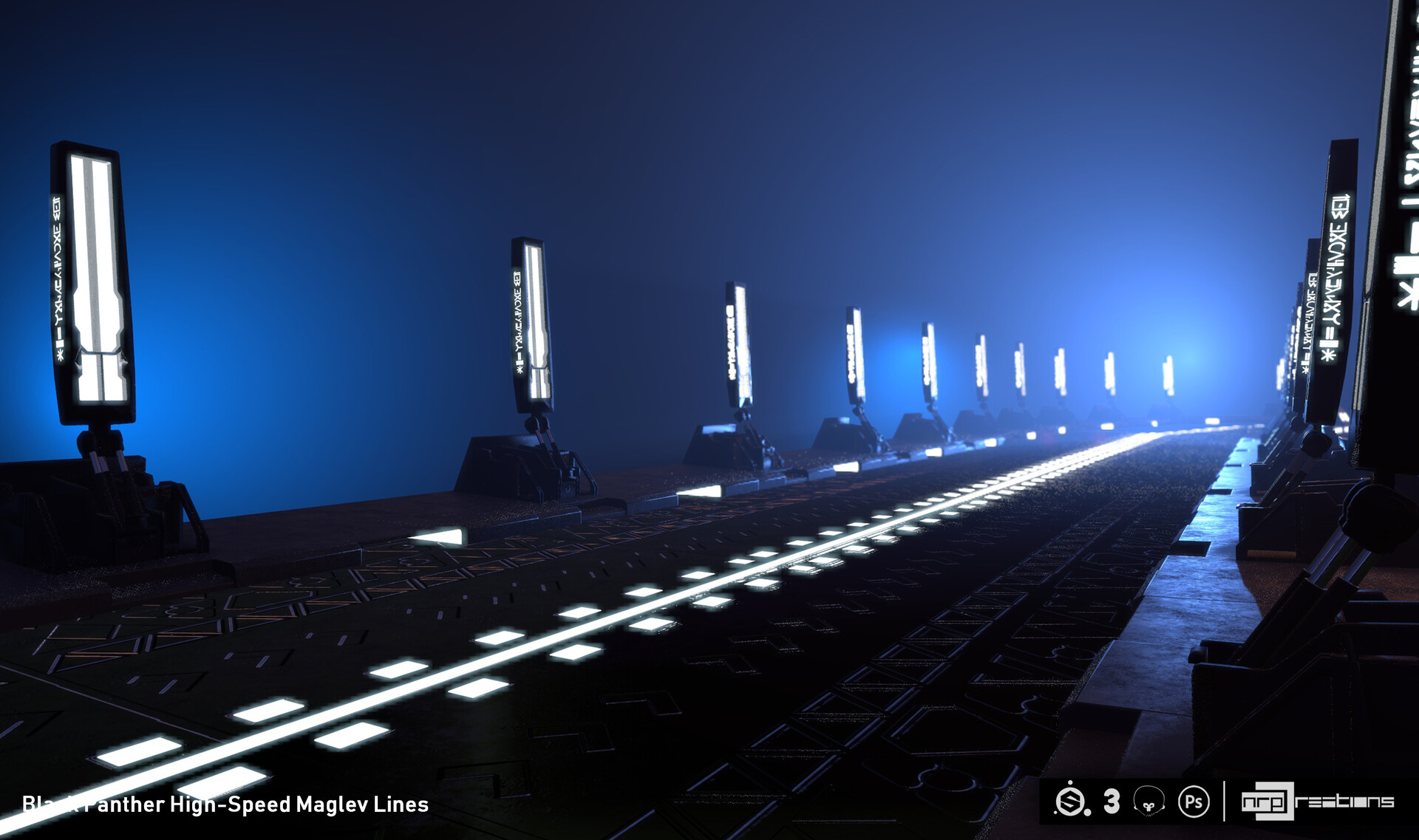 Nandu Renchi Philip (NRP) - Black Panther/ Wakanda High-speed Freight Lines