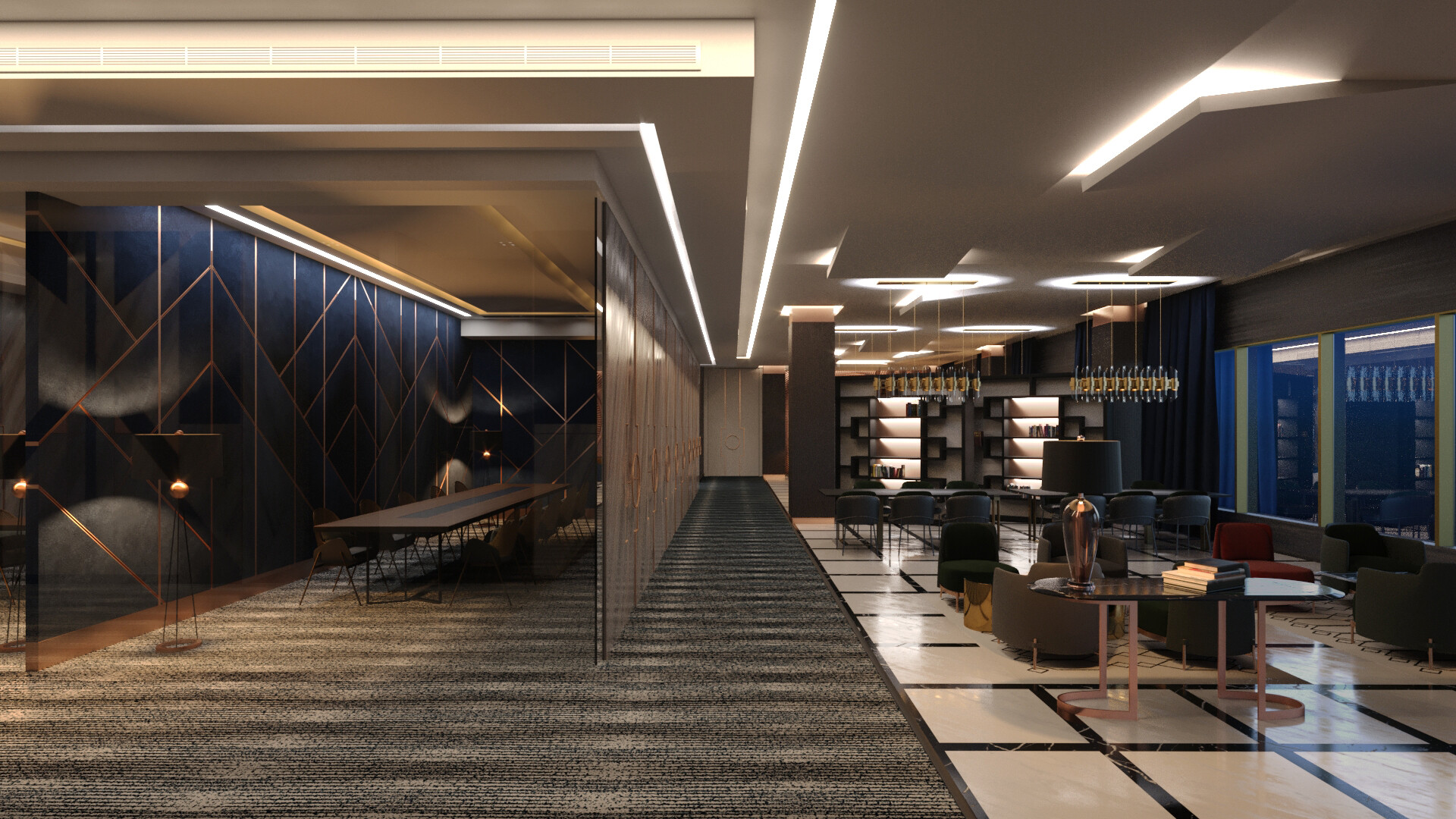 Sorin Pei Pazh - Hotel - Business Level interrior archtecture design