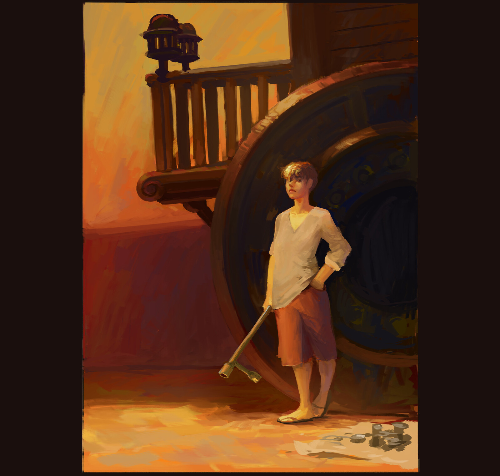 David Hunziker - Girl with Carriage