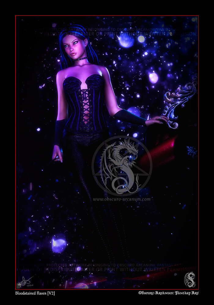 Obscuro Arcanum - Bloodstained Raven II [Sabriel]