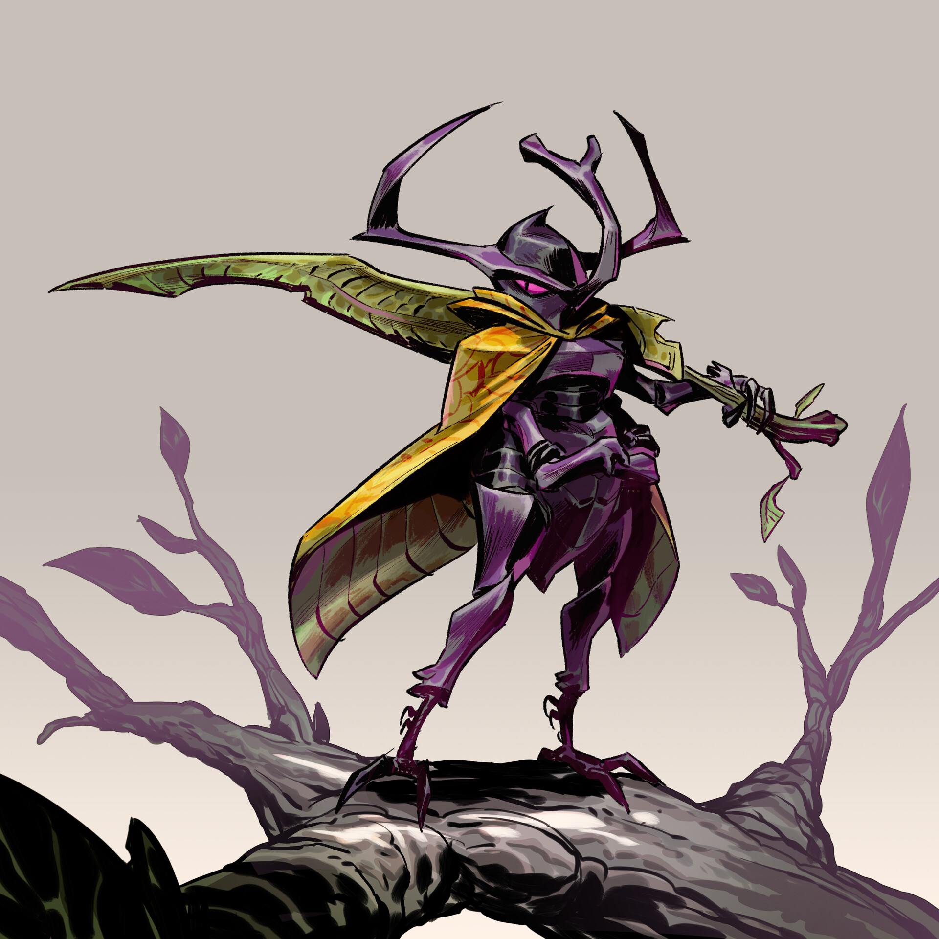 ArtStation - Veteran Beetle Knight