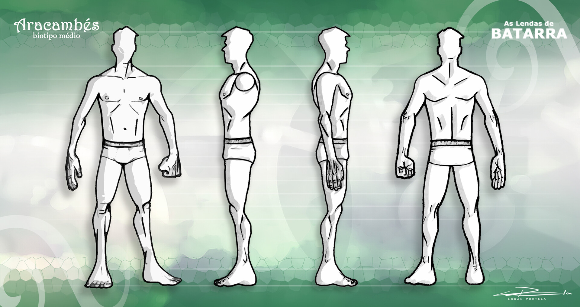 ArtStation - Batarra - Biotypes Aracambés (humans race) Concept Arts