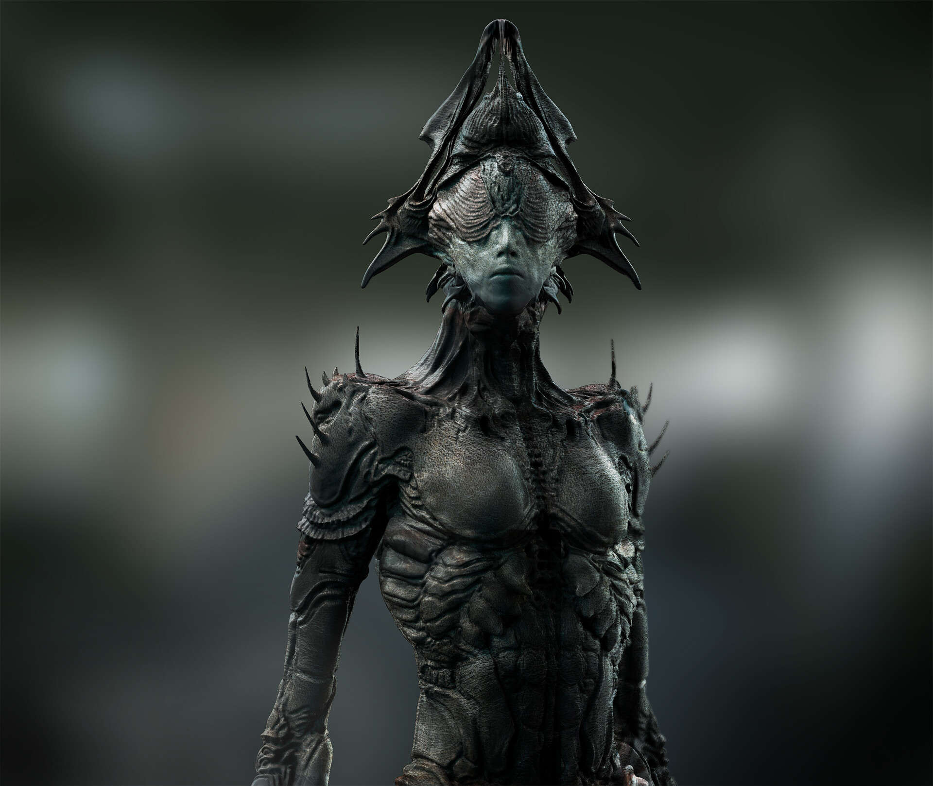 ArtStation - Necro Lady Concept Doodle