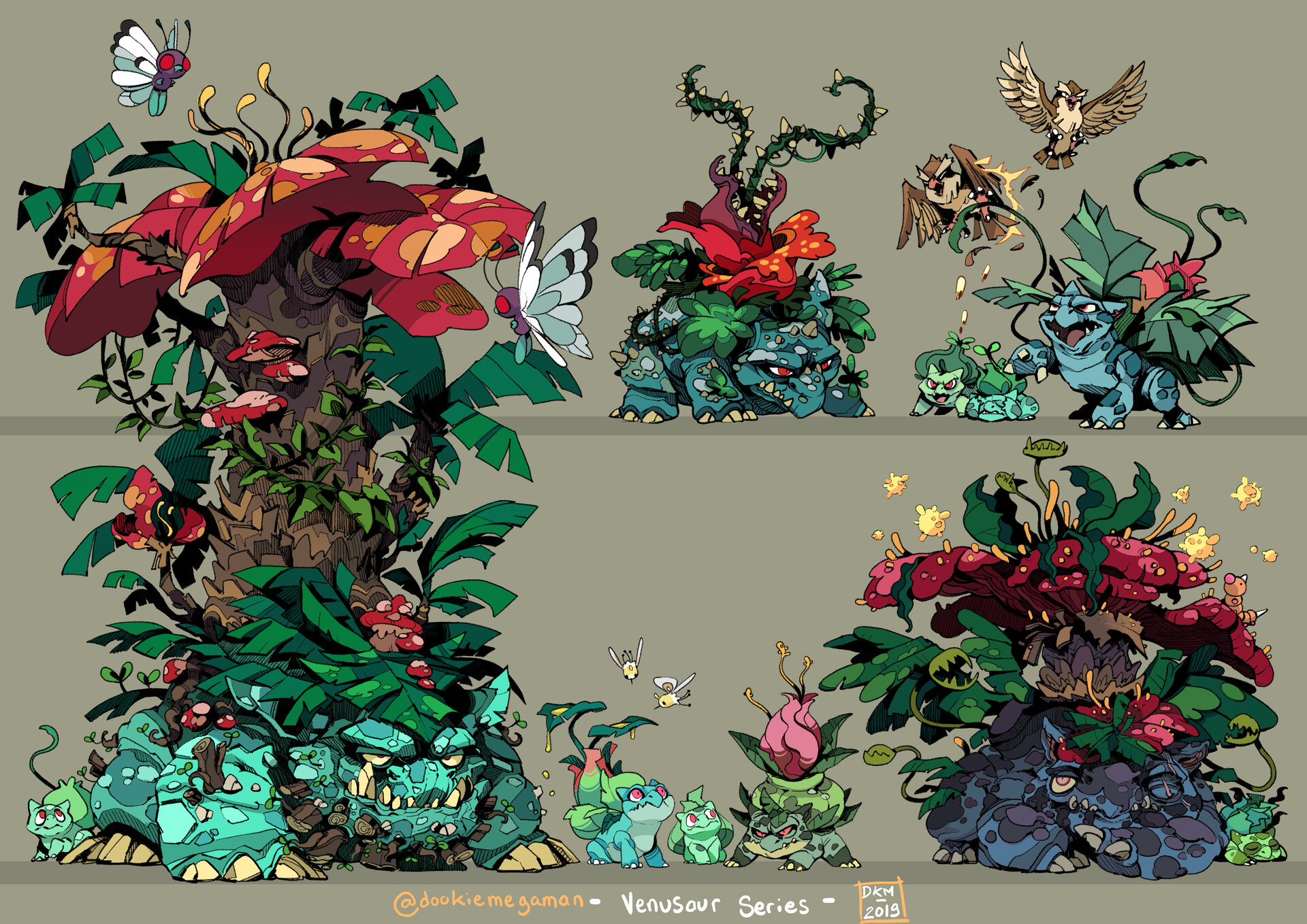 ArtStation - The Venusaur Series