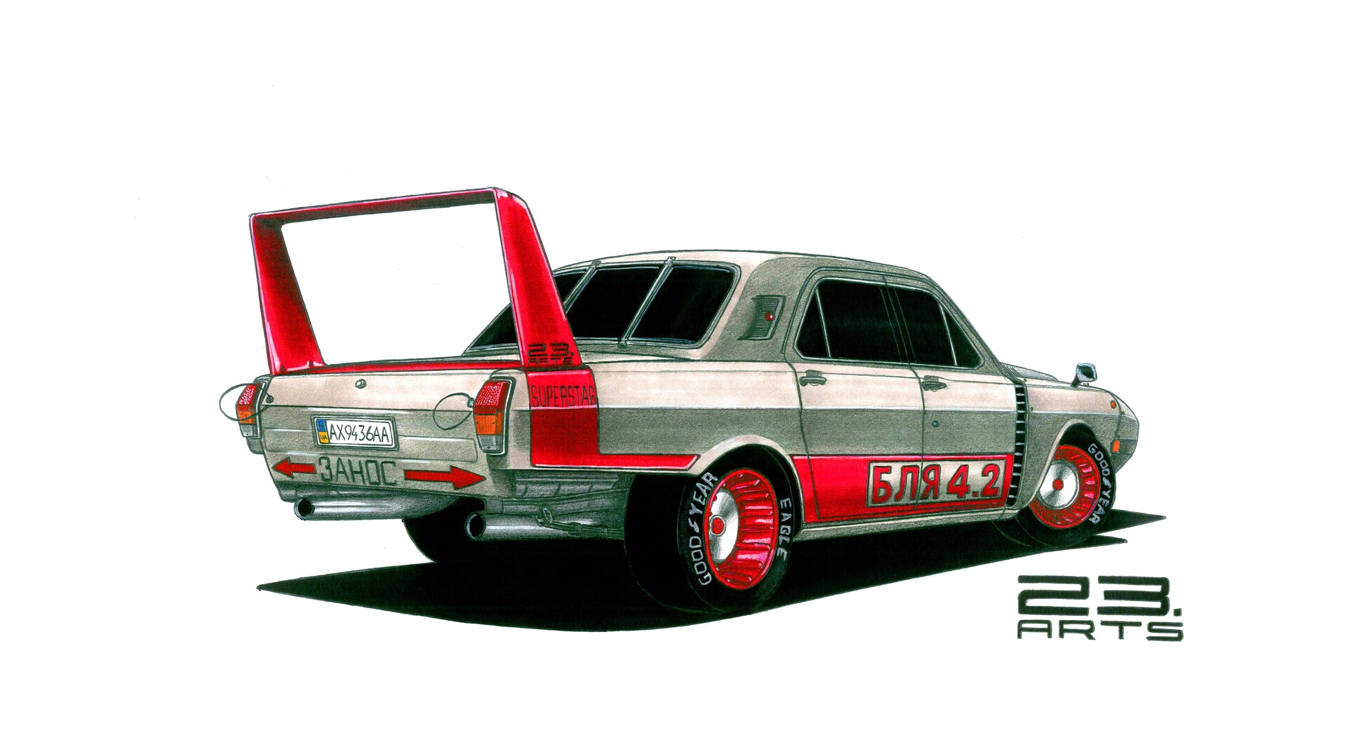 Vladyslav "23.ARTS" Shapovalenko - VOLGA GAZ 2410