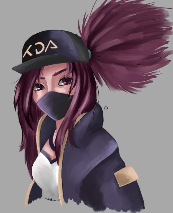 ArtStation - KDA AKALI