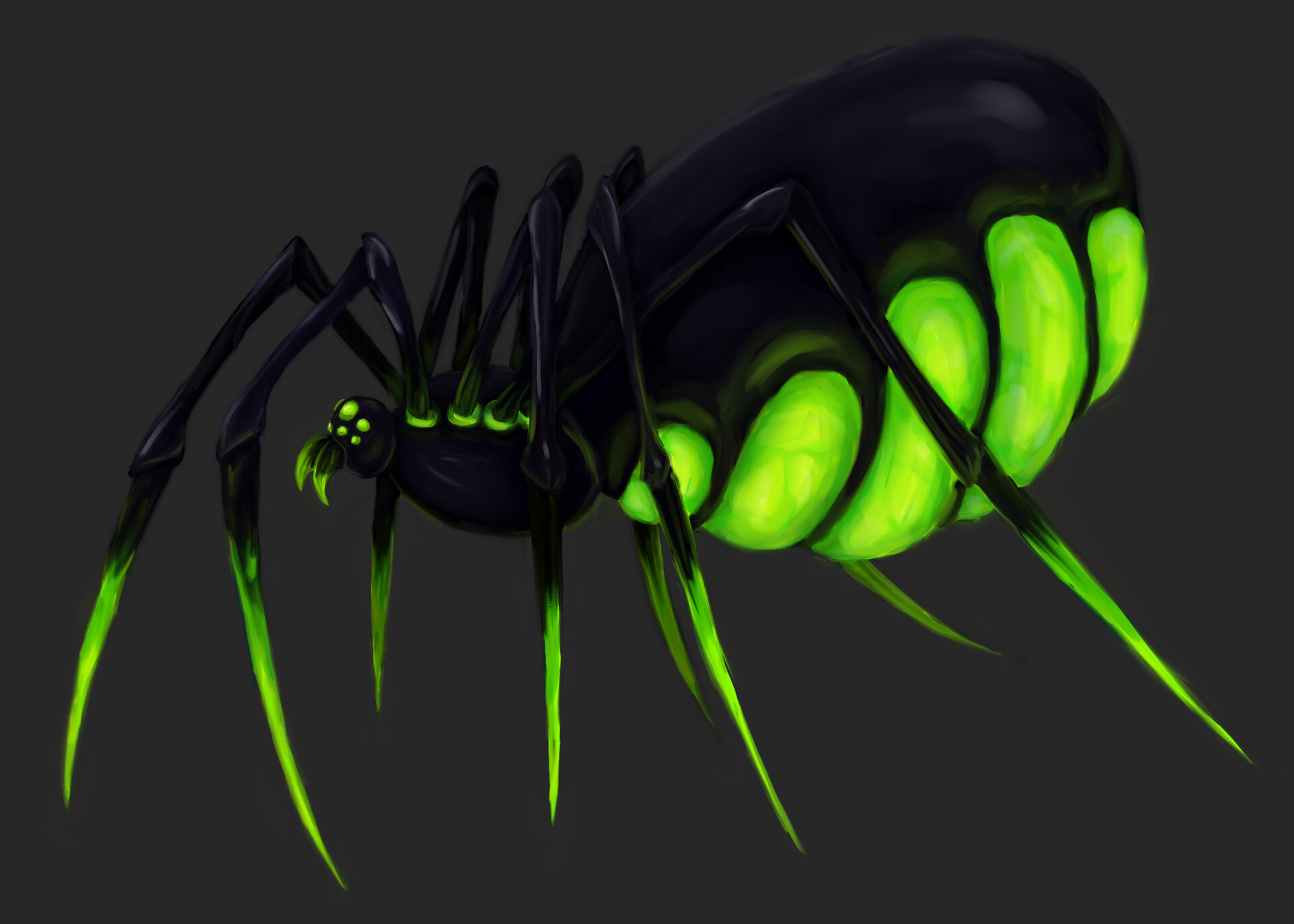 ArtStation - Poison Spider