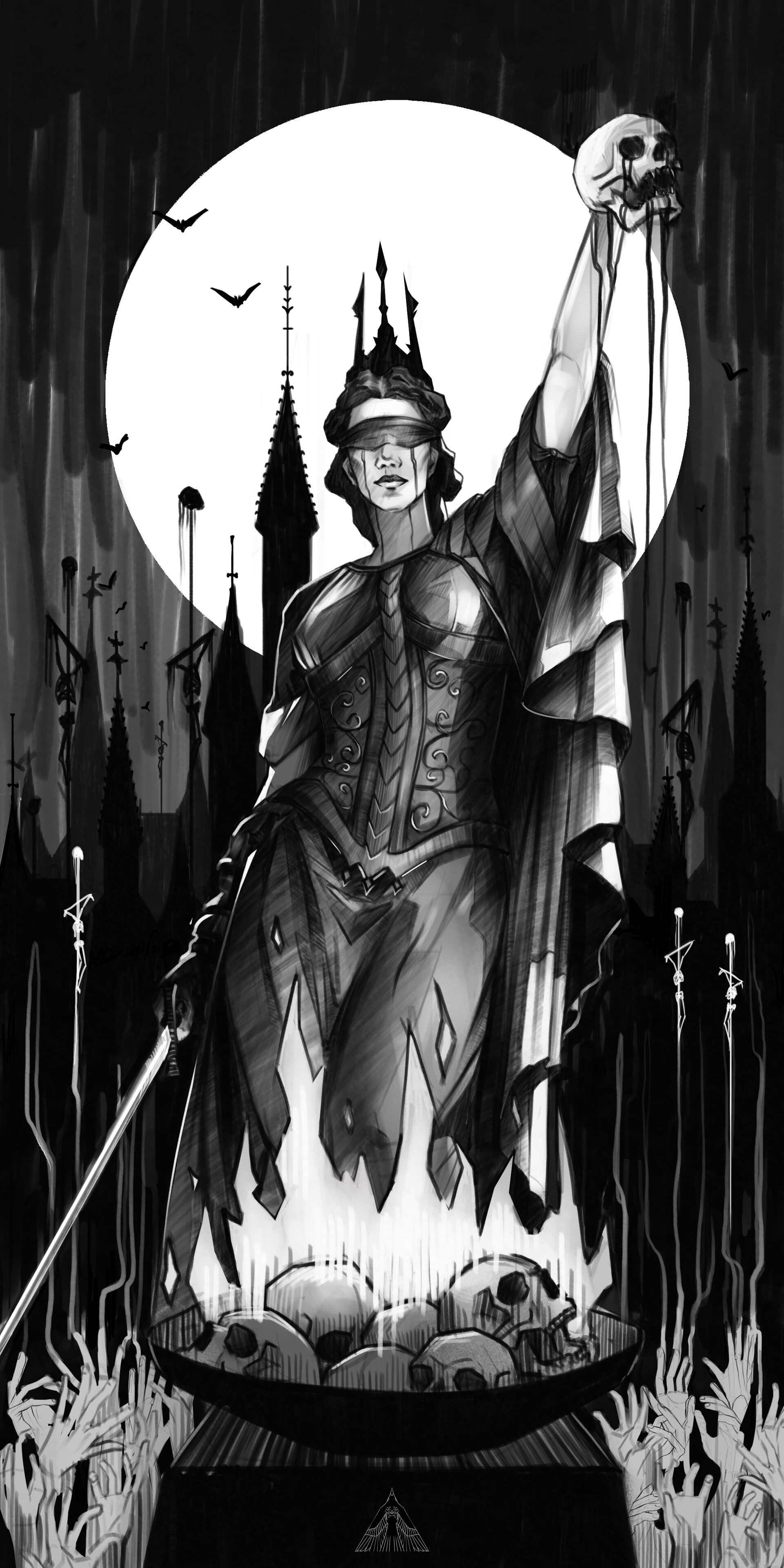 ArtStation - Death · Justice