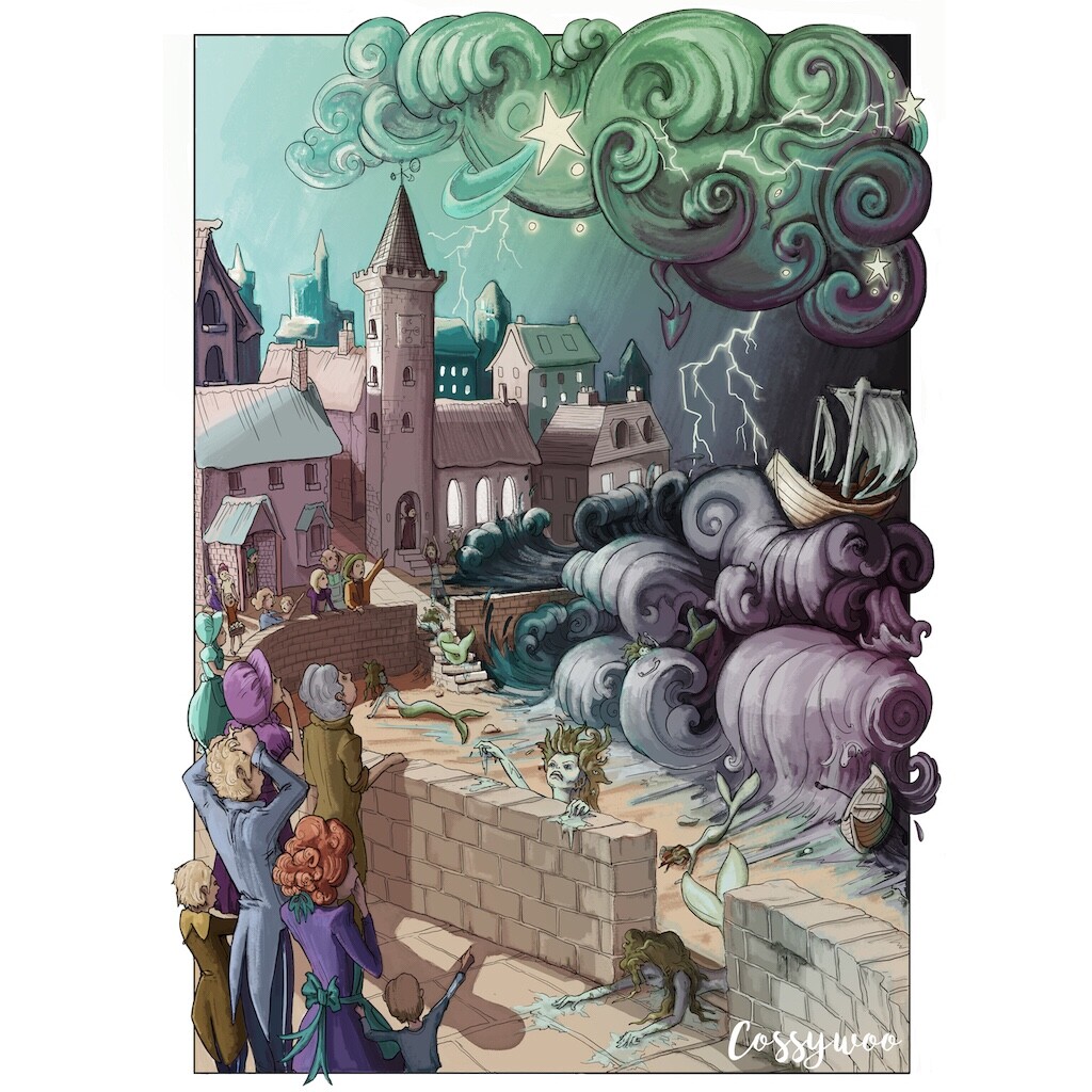 ArtStation - The mermaids from the curse