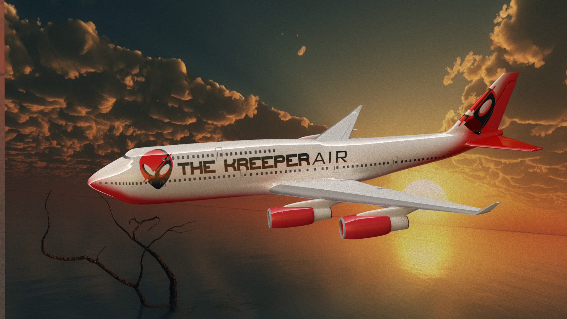 ArtStation - Plane modeling