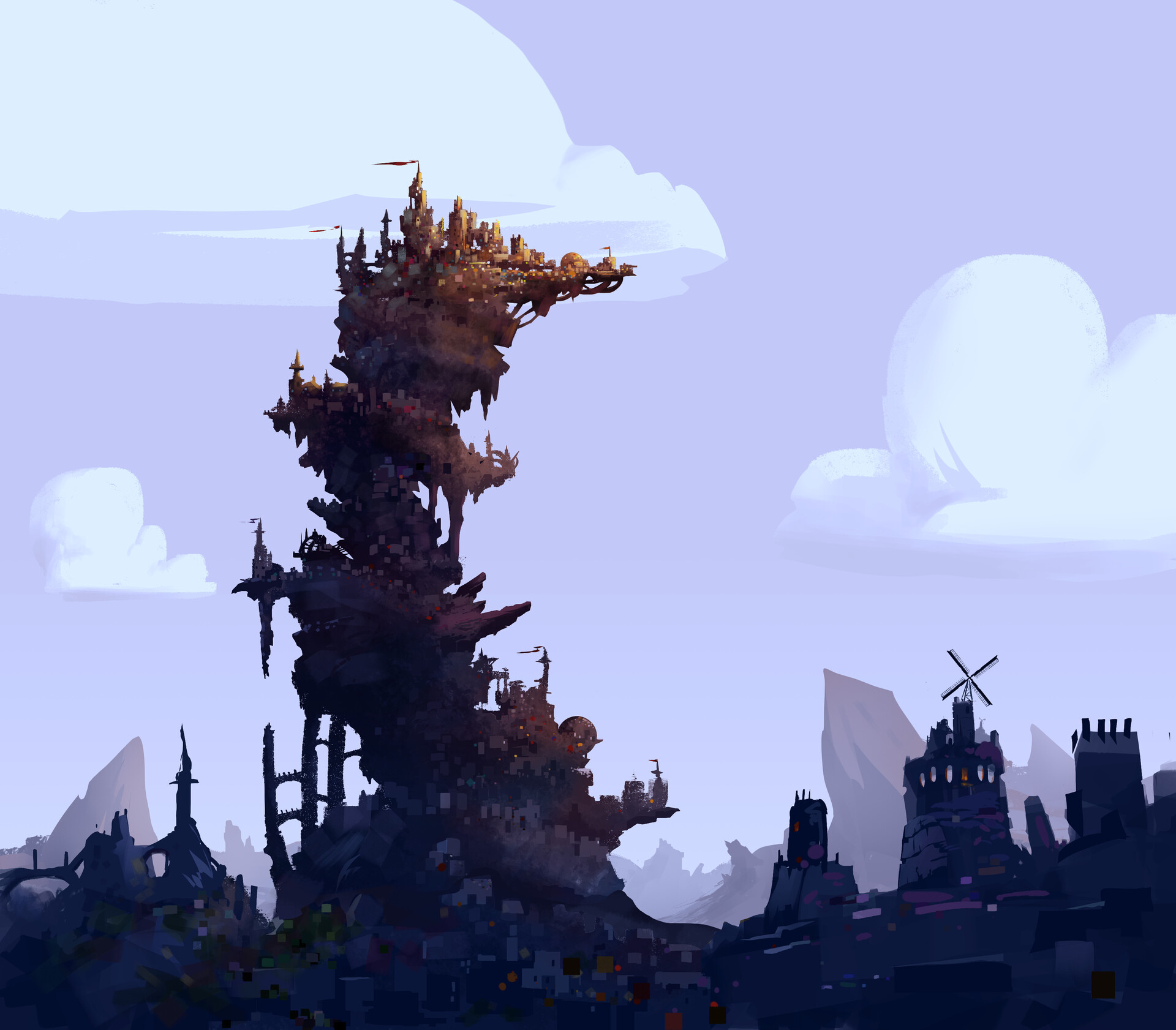 ArtStation - Vertical City