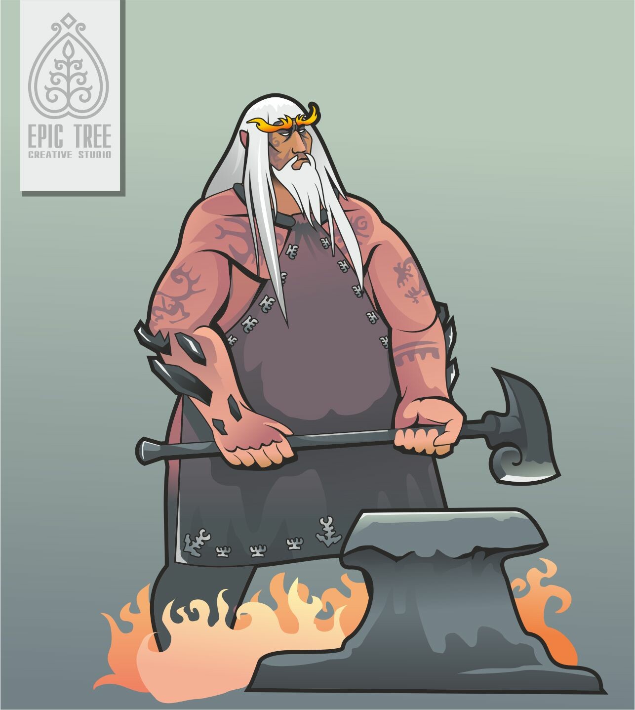 ArtStation - blacksmith demon