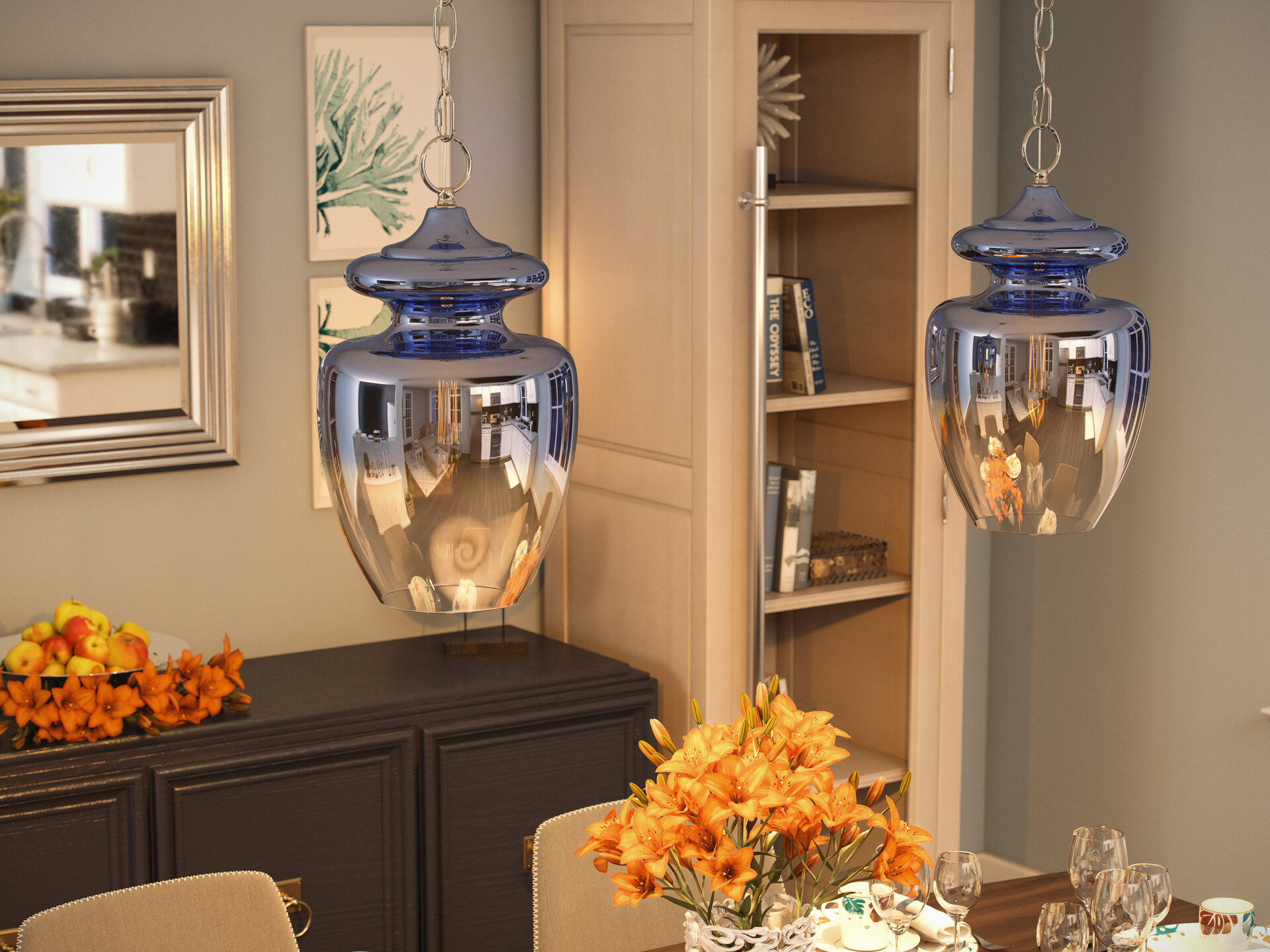 Pace Gagliardo - Gallipot Blue Pendant