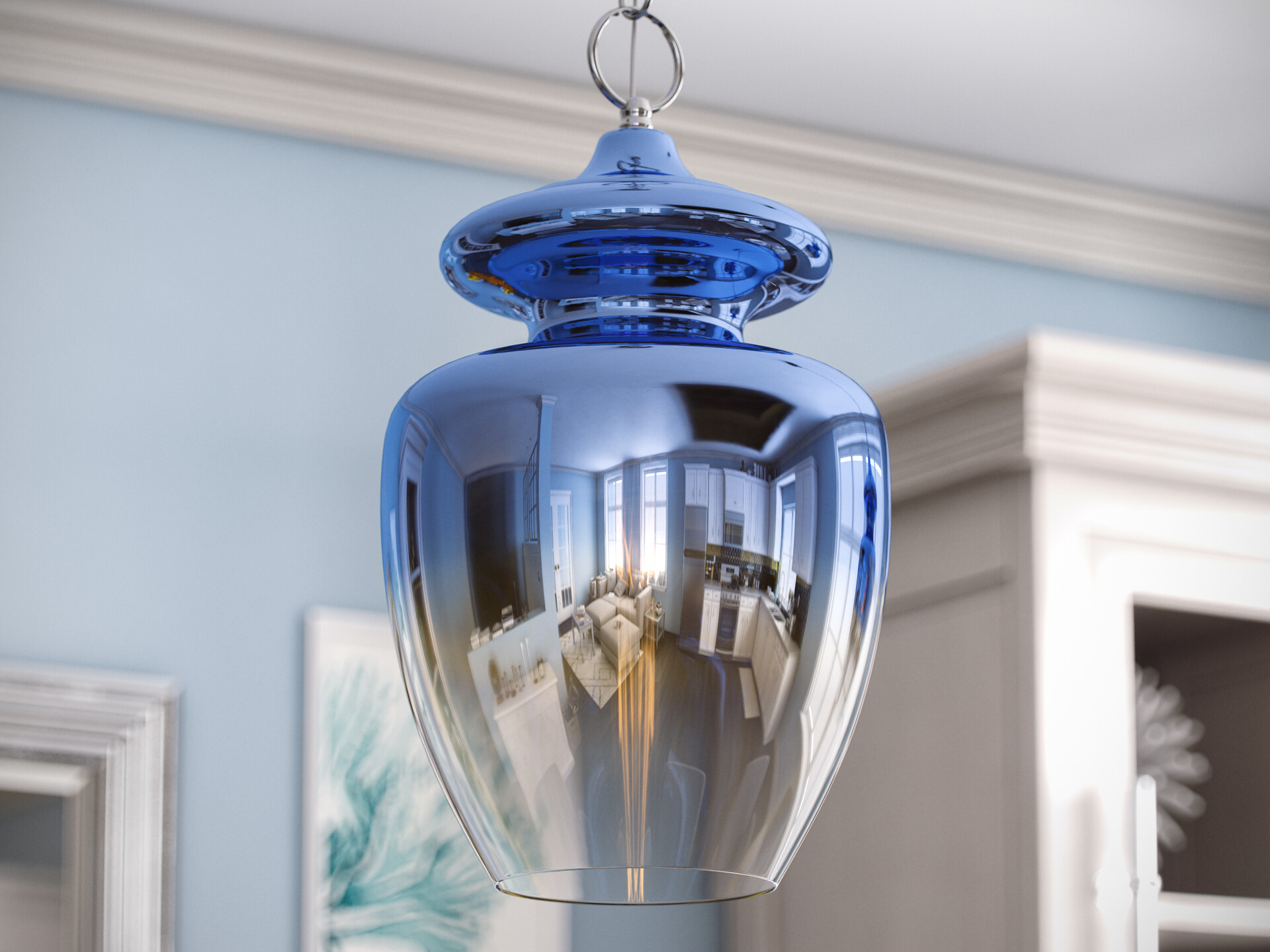 Pace Gagliardo - Gallipot Blue Pendant