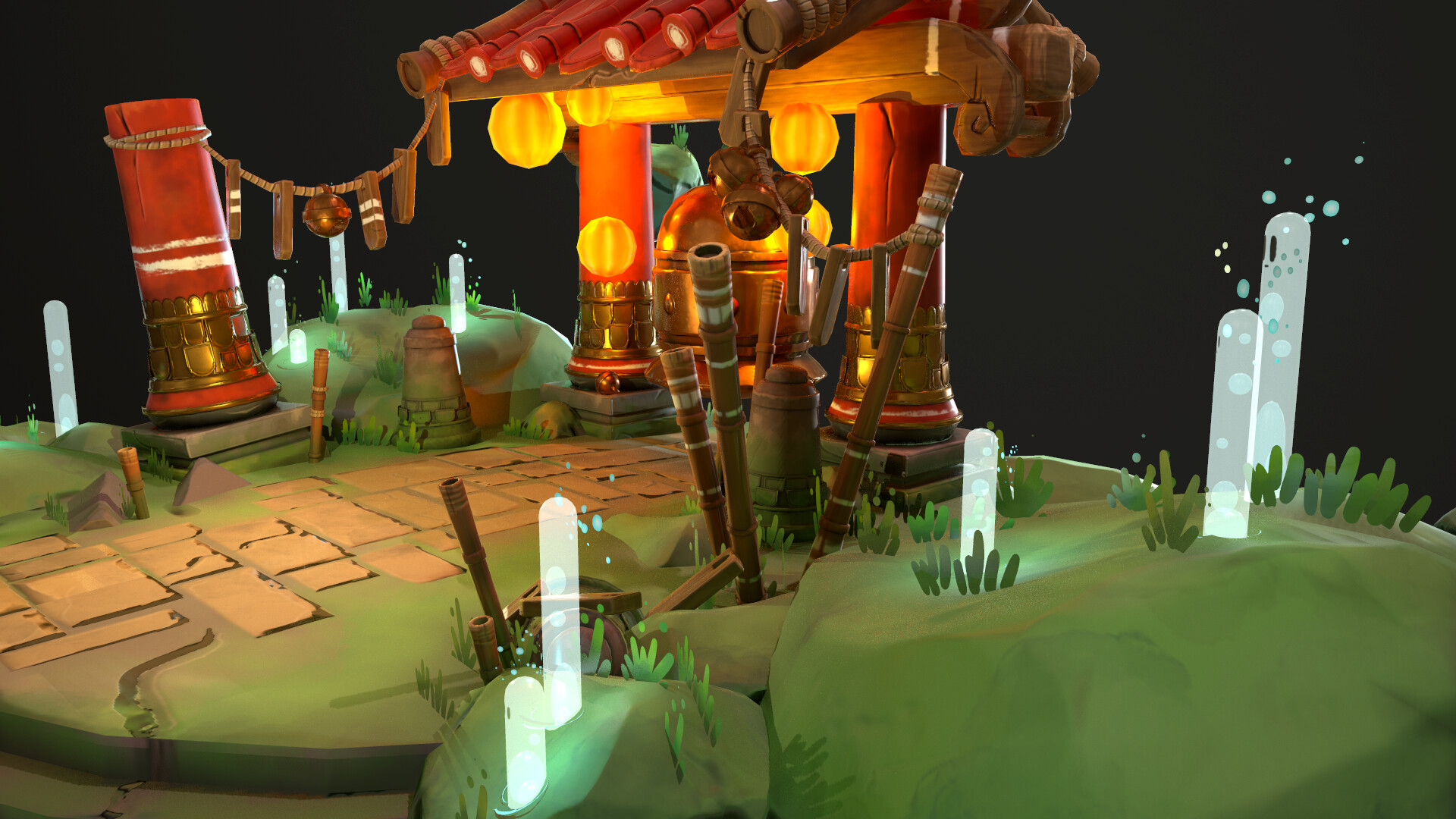 Chloé Morel - Ancient Gods Threshold - 3D Model