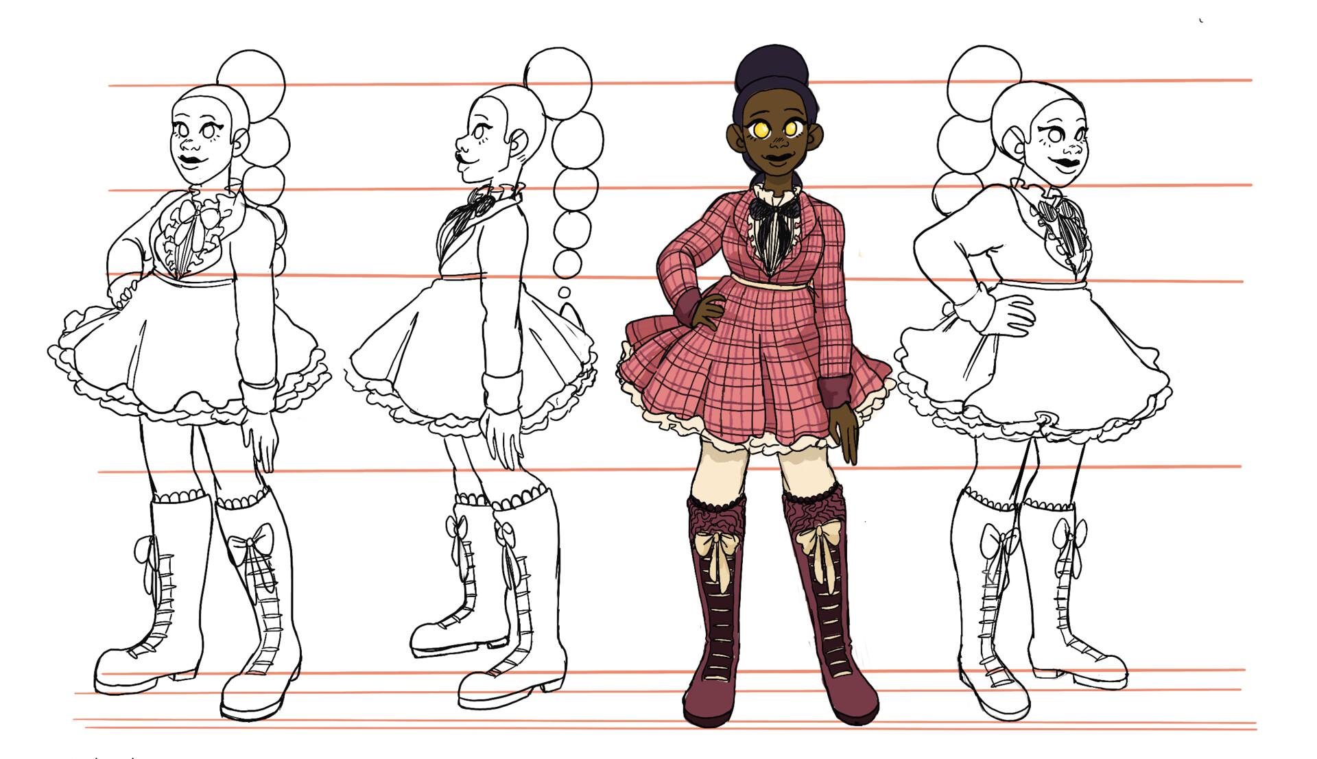 ArtStation - Turn Around Sheet