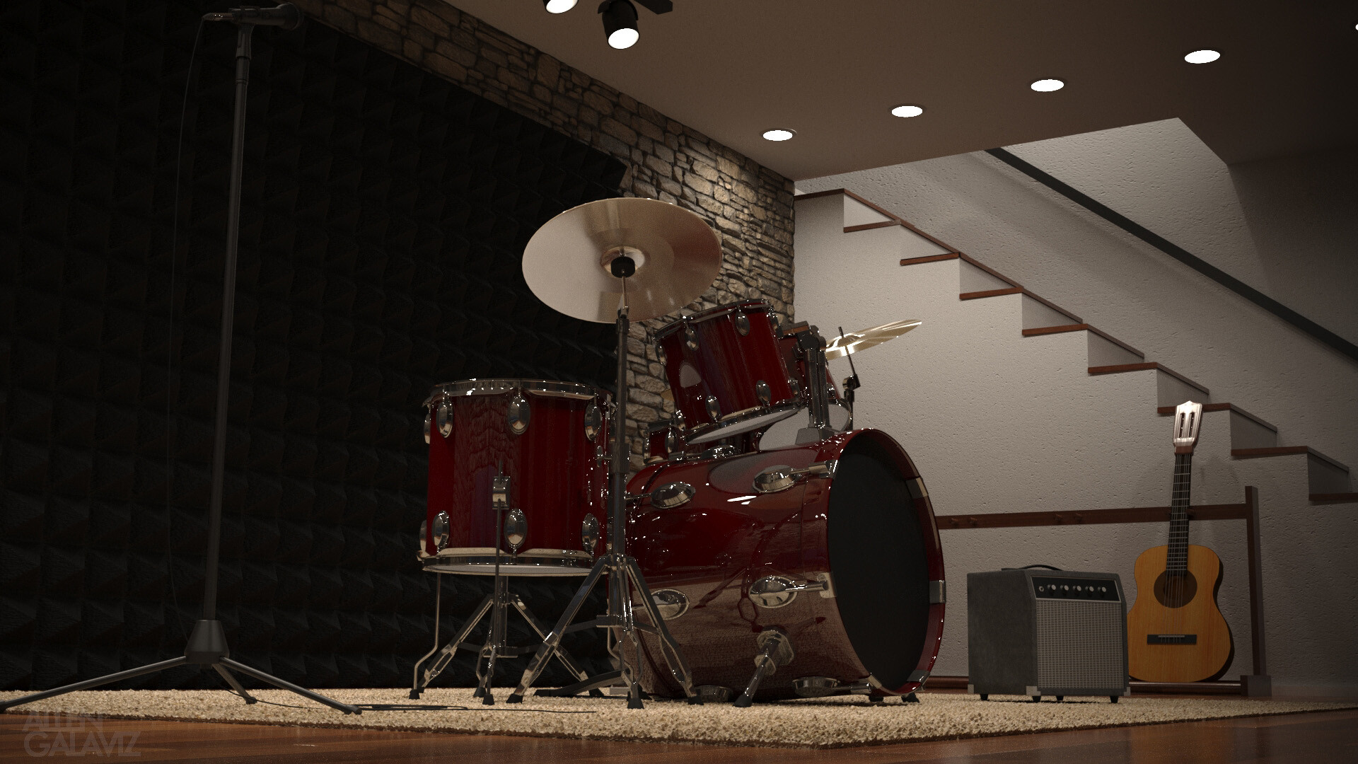 ArtStation - Music Room