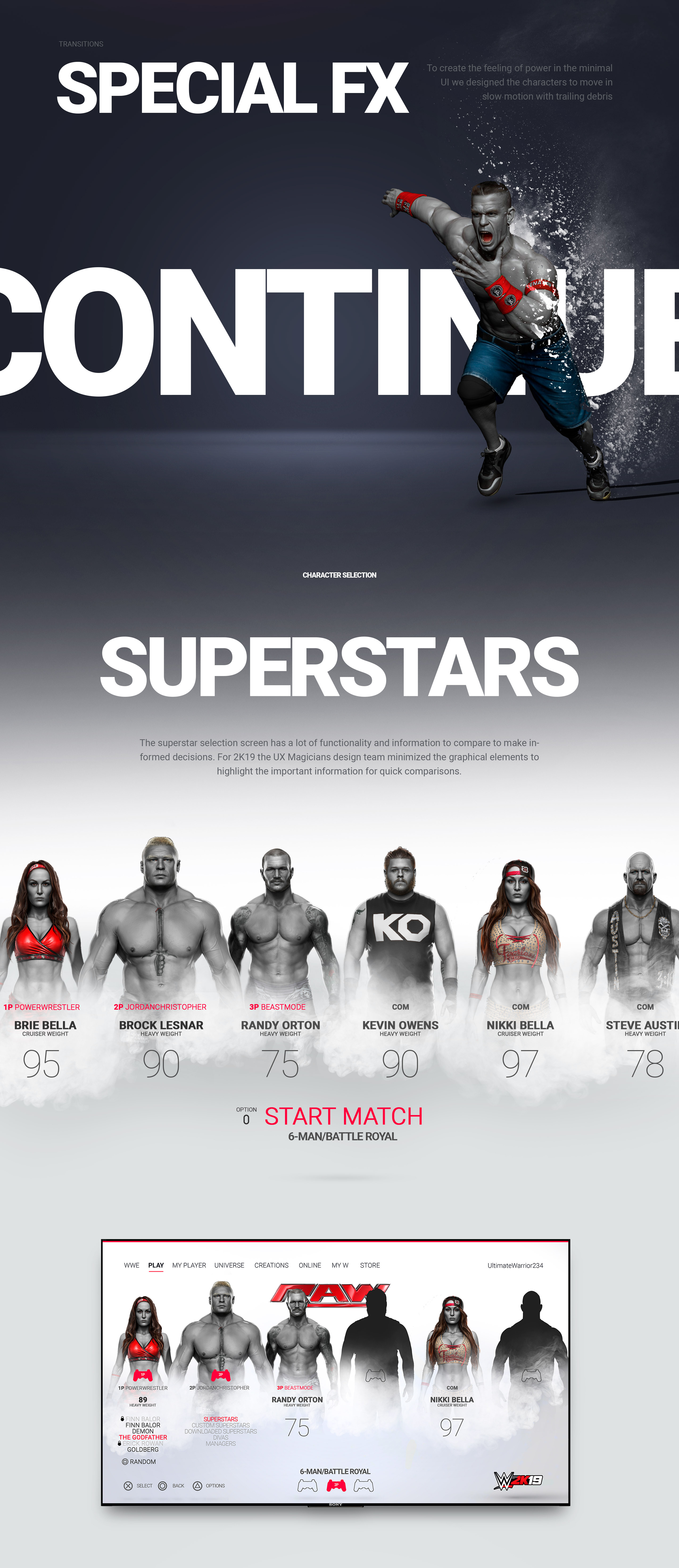 Some glimpse of WWE2K23 menu : r/WWEGames