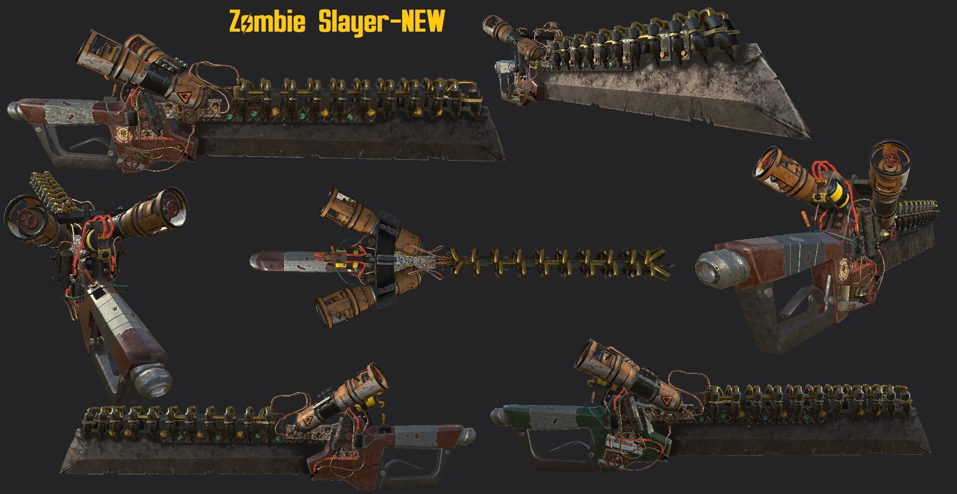 John Connor - Zombie Slayer - Flame Sword- Post Apocalyptic
