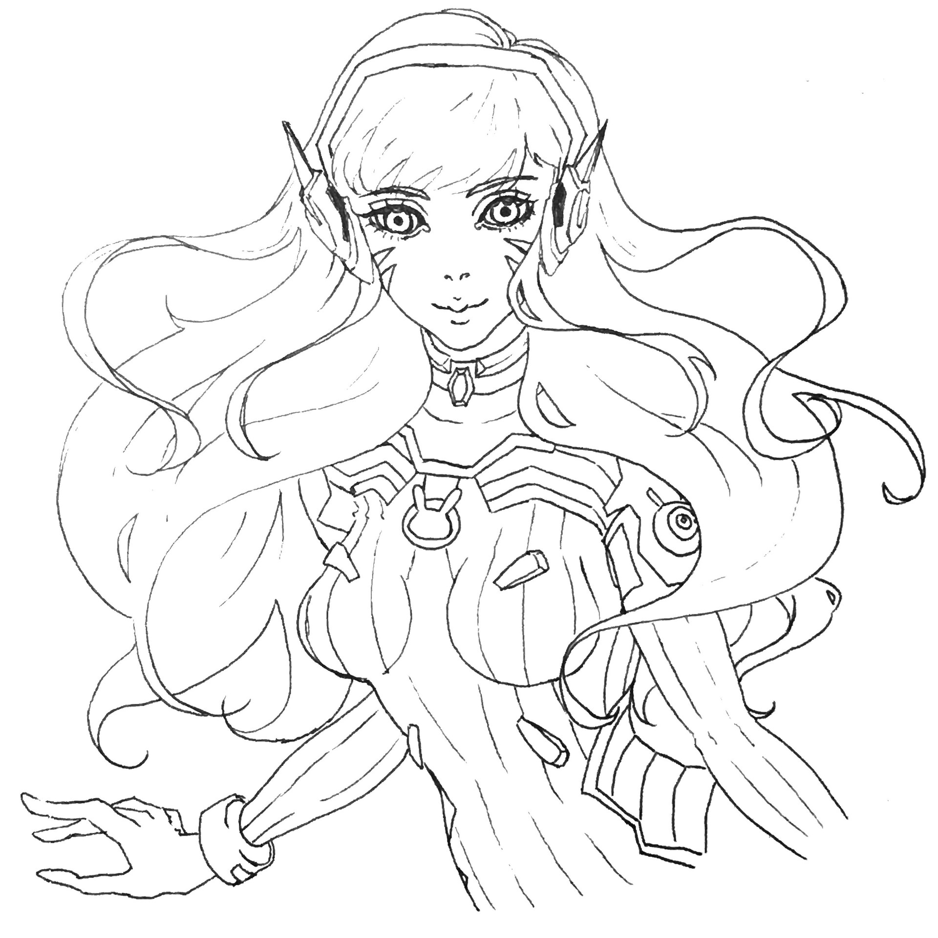 Angela "SJ" Yuan - DVA Fanart