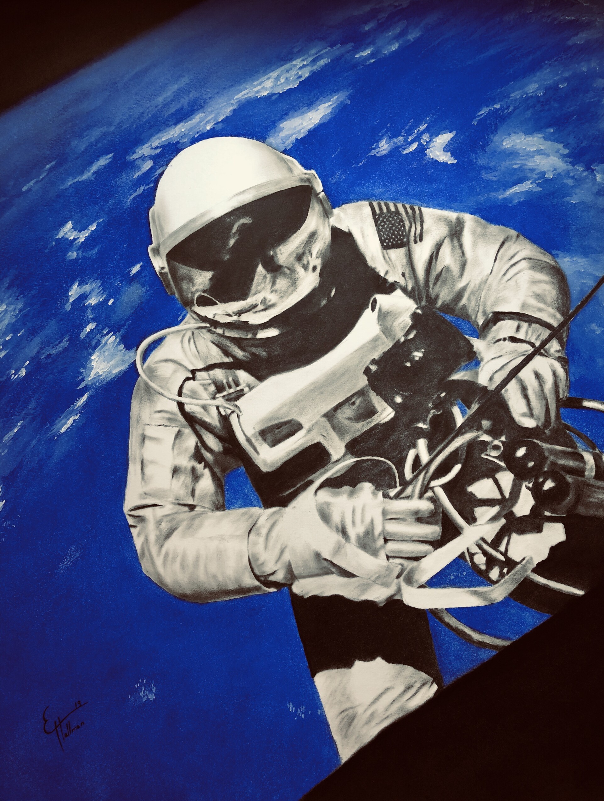 ArtStation - Ed White Space Walk