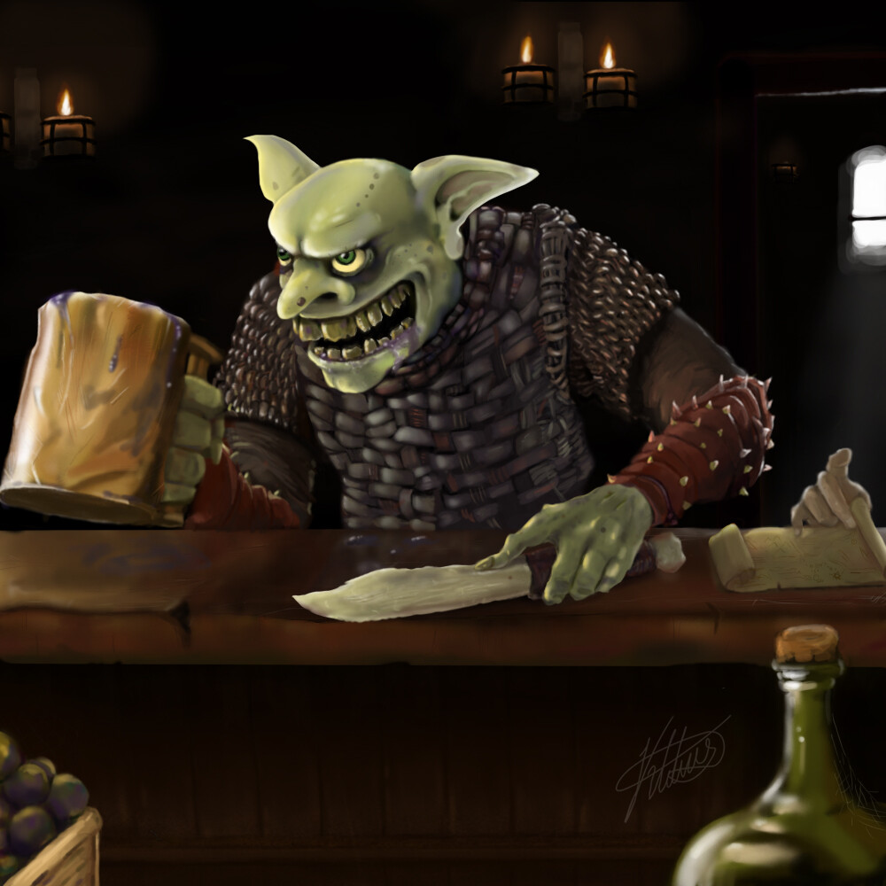 ArtStation - The fool orc