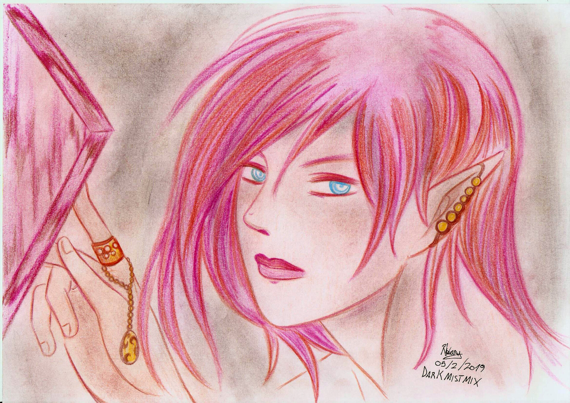 ArtStation - Pink Elf