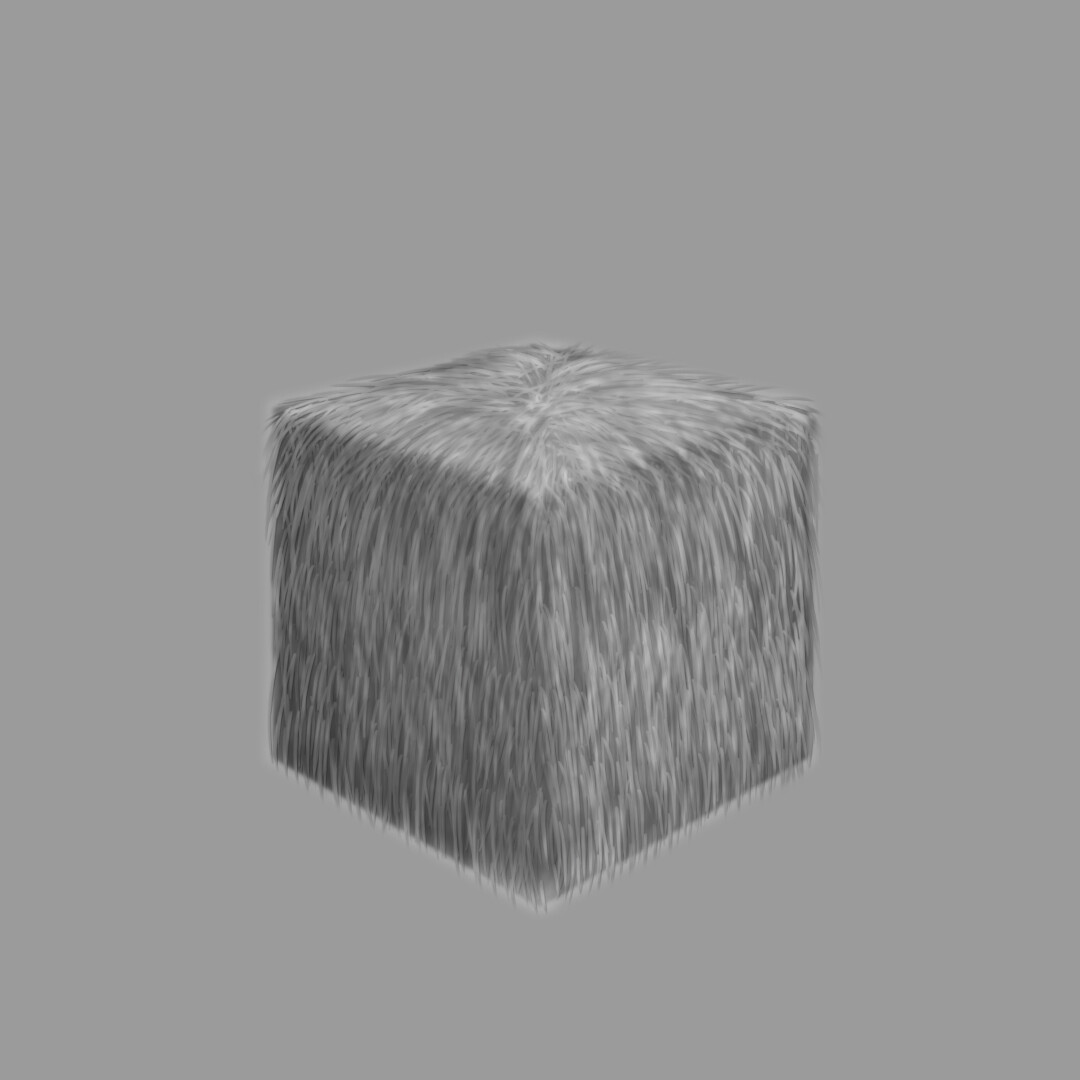 ArtStation - Texture Practice: Fur
