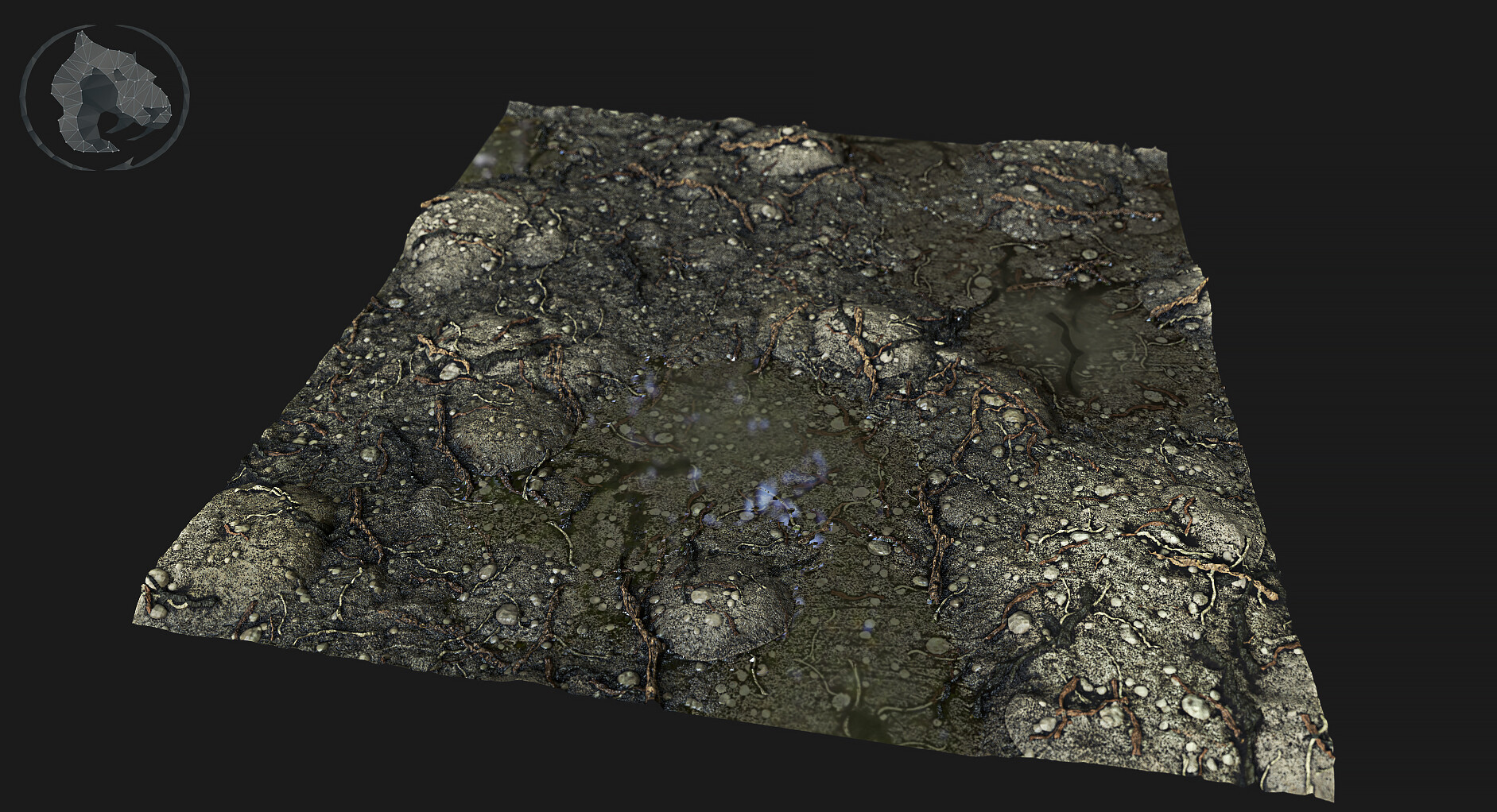 ArtStation - Procedural dirt ground