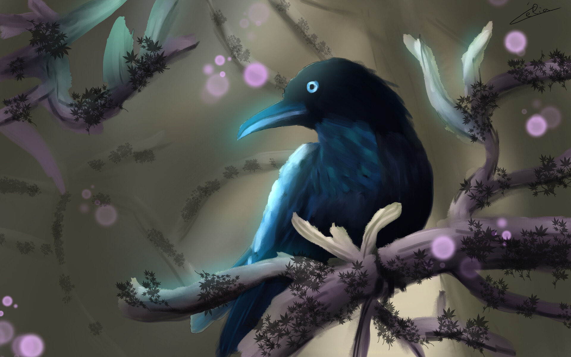 ArtStation - The Crow in the tree