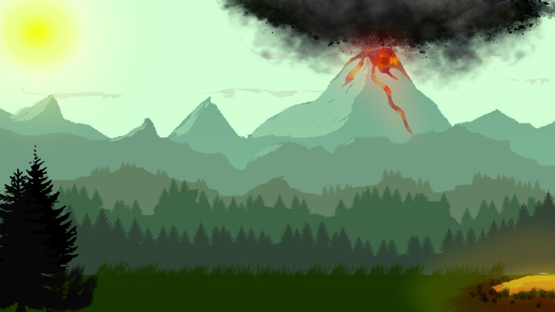 ArtStation - Game Jam Game Background