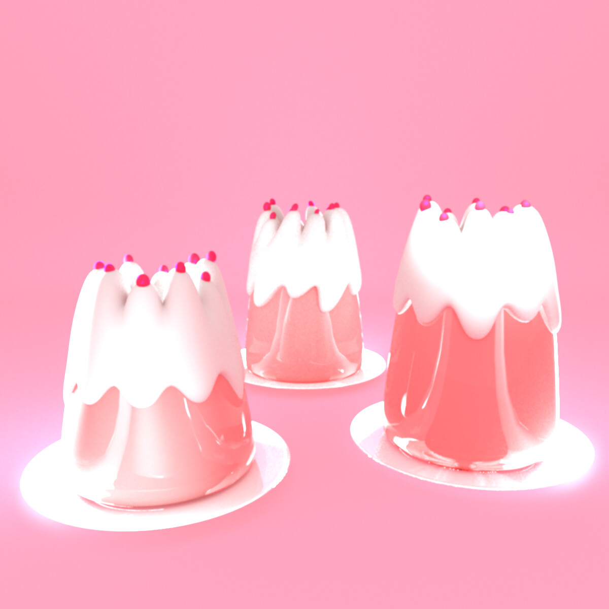 ArtStation - Dancing Cakes Animation