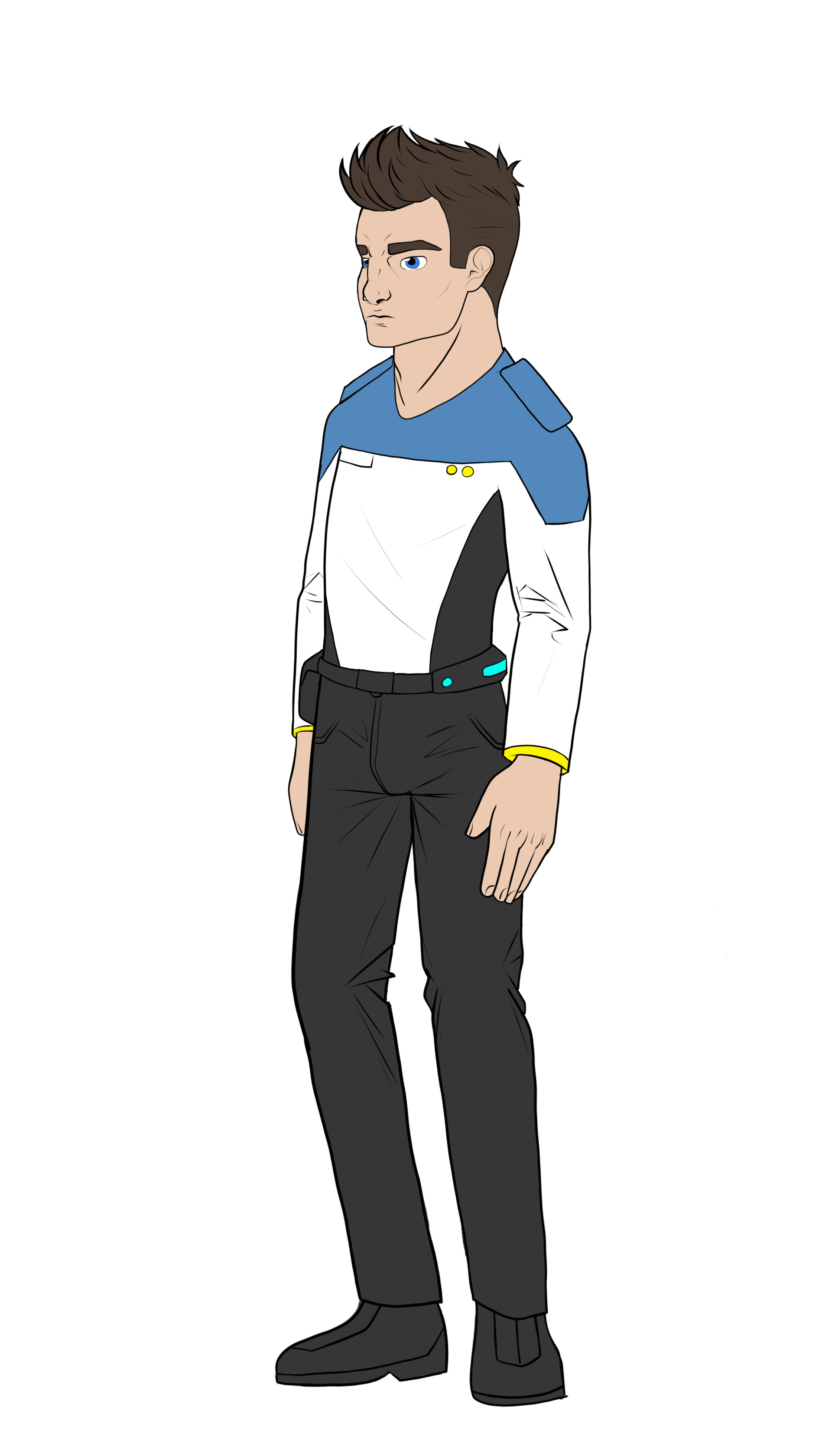 Sassan Adl - Terran Human Uniforms