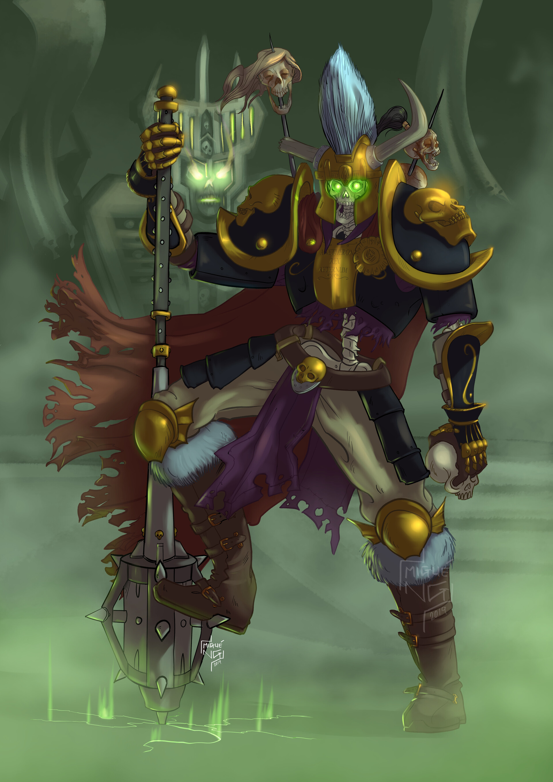ArtStation - Anetheron, the King Forever