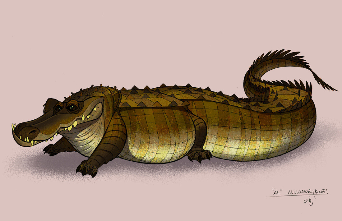 ArtStation - croc