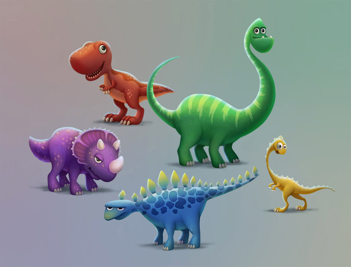 ArtStation - Dinosaurs
